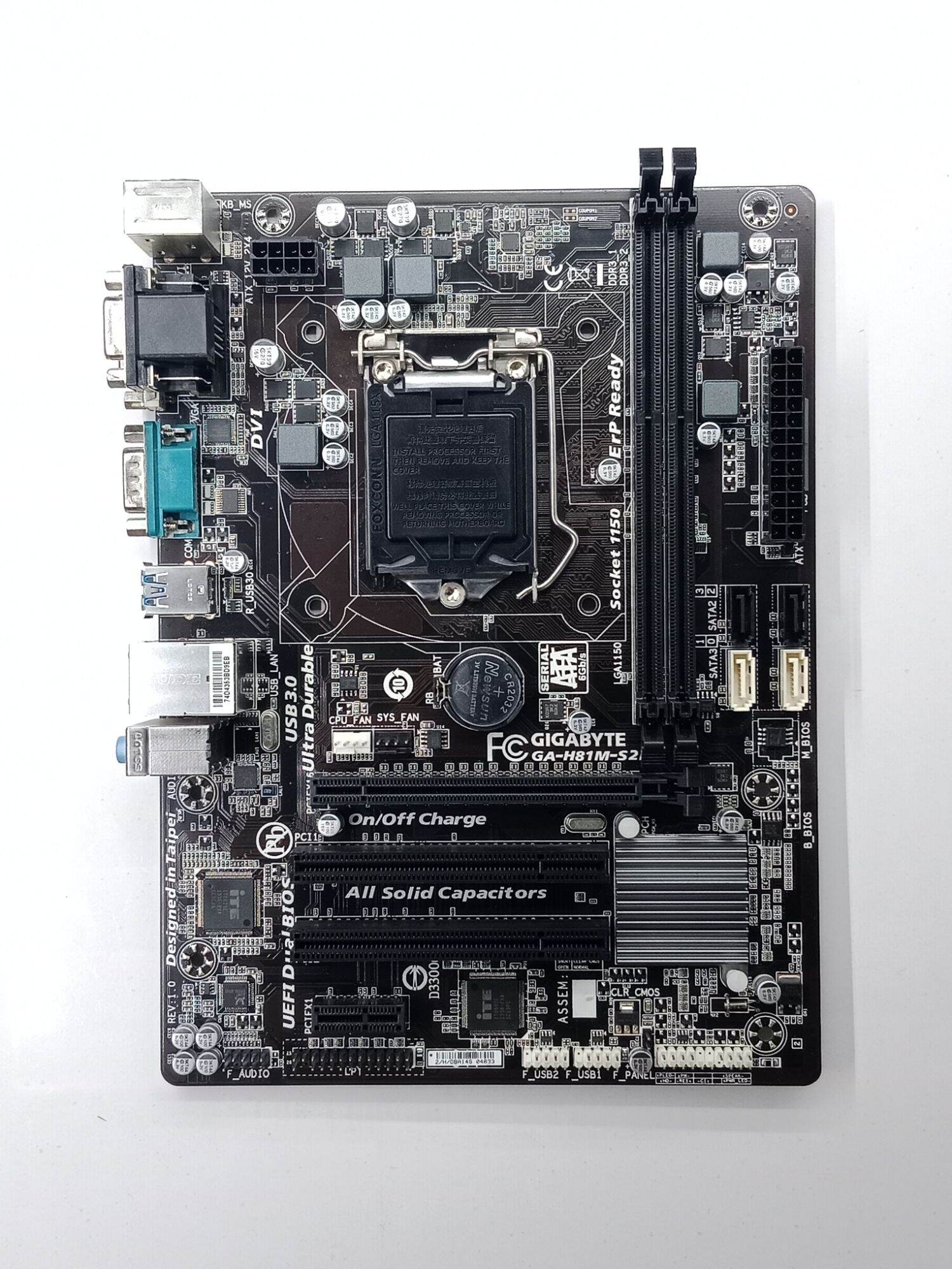 MAINBOARD (1150) GIGABYTE GA-H81M-S2PV DDR3 MICRO-ATX - KT COMPUTER2499 ...