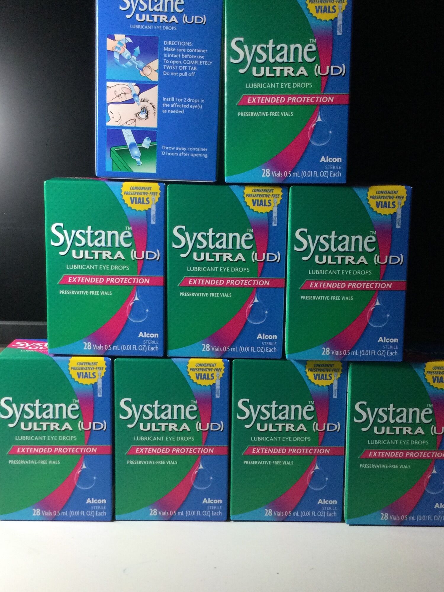 Systane Ultra UD Eye drop ซิสเทน น้ำตาเทียมรายวัน ปราศจากสารกันเสีย 0.5 ...