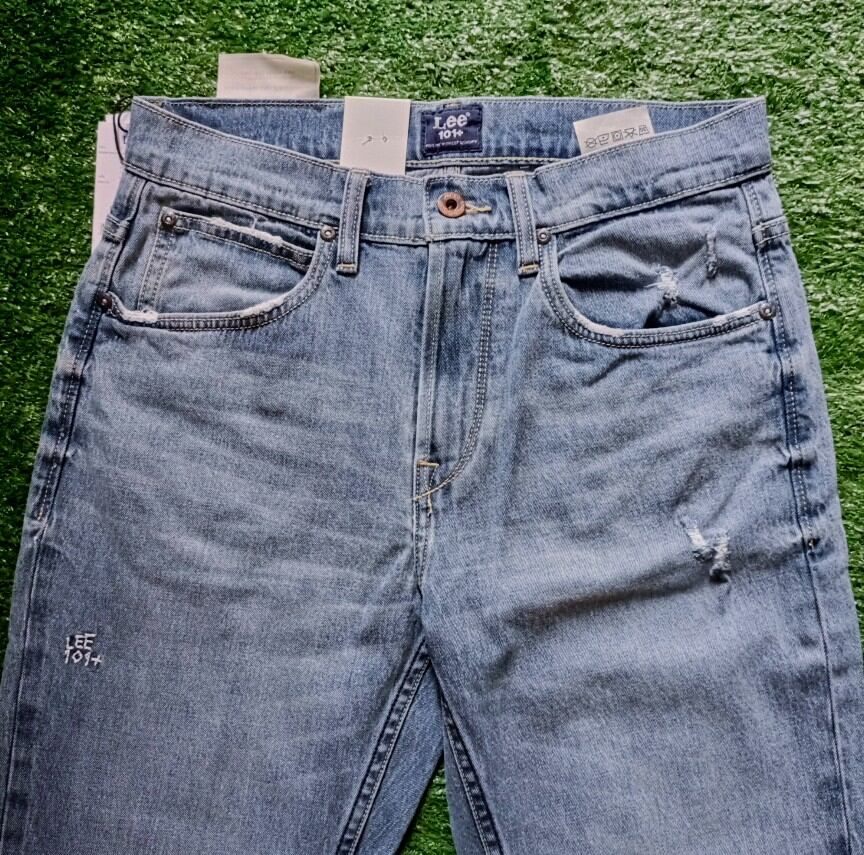 Lee 101+ 747 Zed ยีนส์ ทรงกระบอก แบรนด์แท้ ราคาป้าย 2,190฿ - AranJeans ...