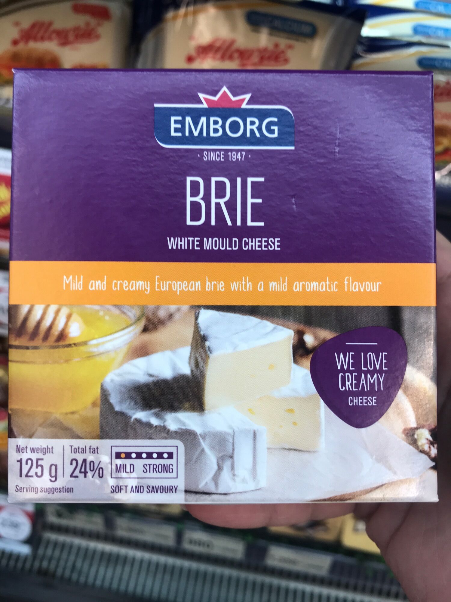 AMPM STORE ส่งความอร่อยใหม่! BRIE WHITE MOULE cheese 125g - AMPM ESTORE ...