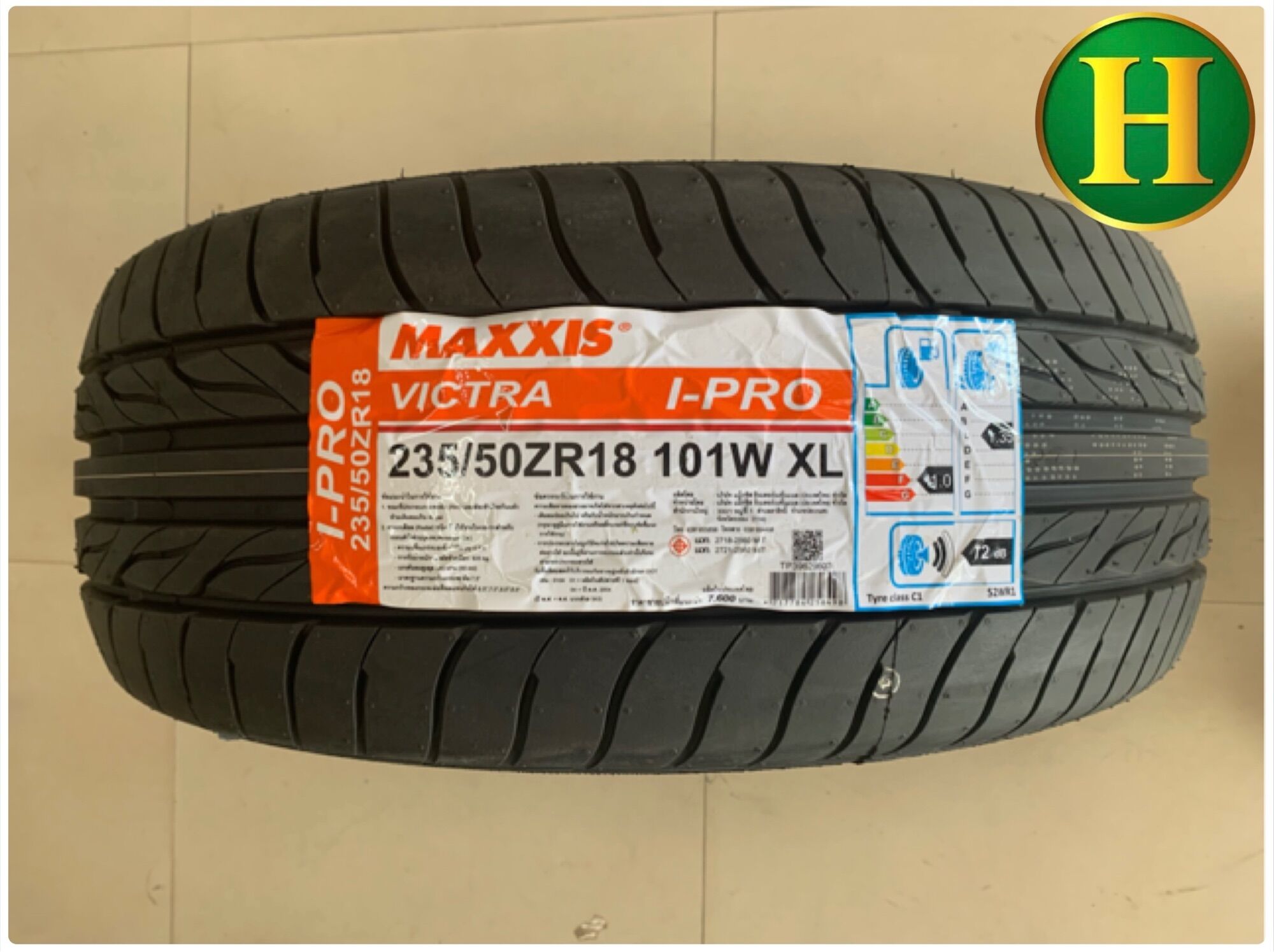 235/50R18 MAXXIS I Pro🇹🇭ยางใหม่กริ๊ปปี2023🇹🇭แถมจุ๊บลมยางแท้👍มีรับประกัน ...