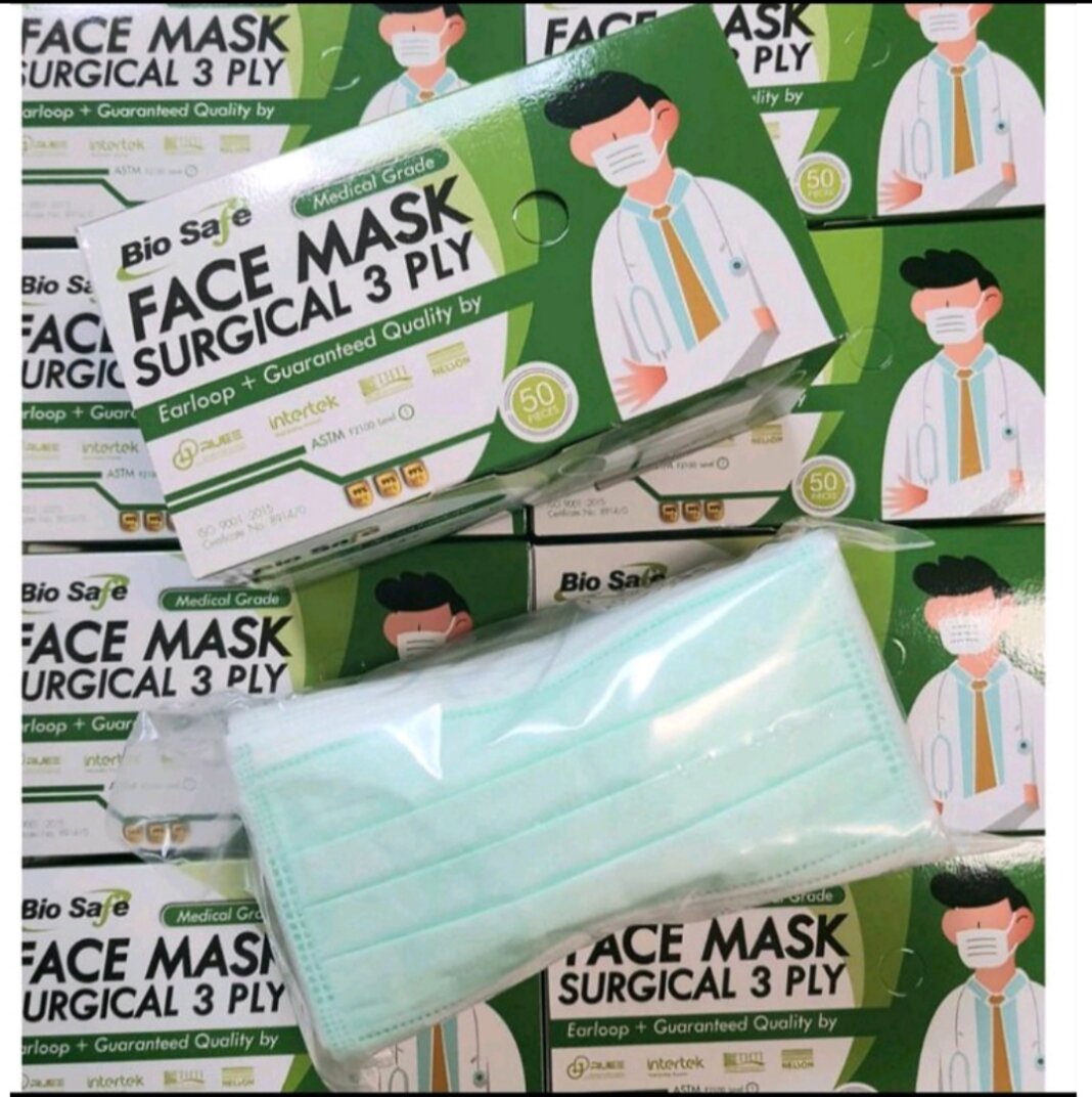 Biosafe. กล่อง 50 ชิ้น ป้องกันไวรัส แพ็คเกจใหม่ - jeabshopja - ThaiPick