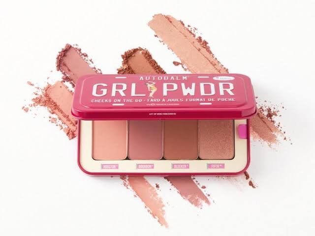 The Balm Autobalm Girl Powder Cheek Palette Long Lasting Blush and ...