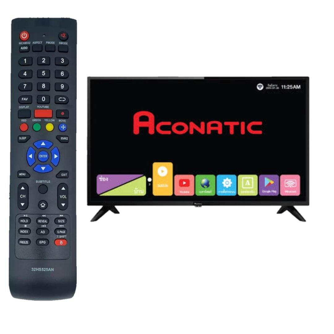 Remote รีโมททีวี Aconatic รุ่น 32HS525AN/40HS525AN - KP_D SHOP - ThaiPick