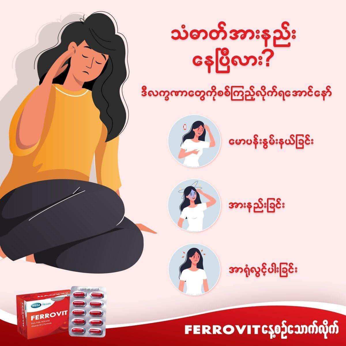 Ferrovit Iron Supplement | Lazada.co.th