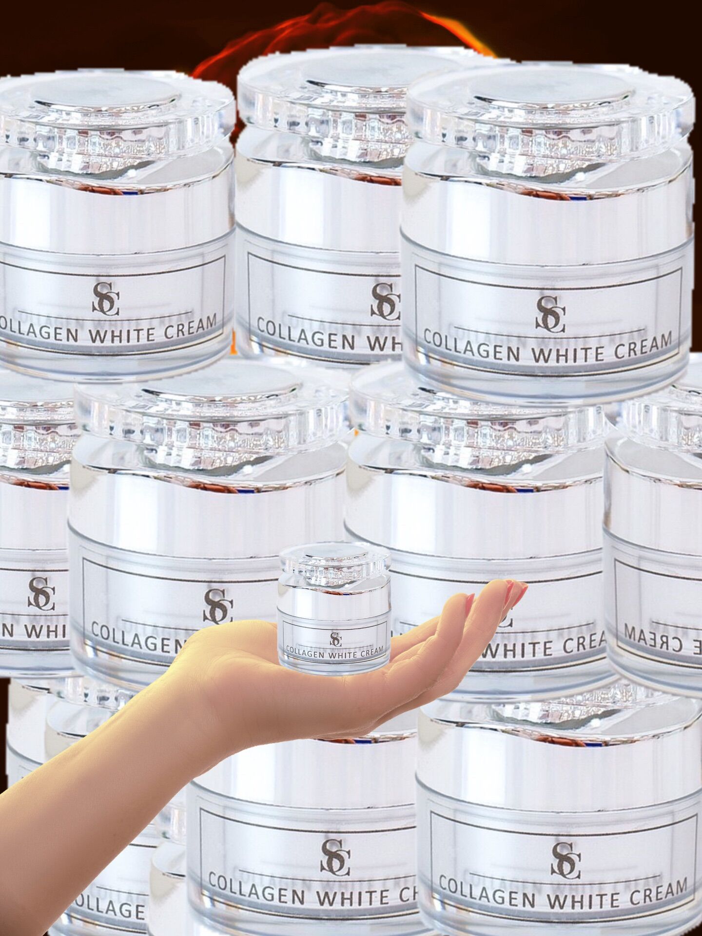 Sc collagen white cream (แก้ฝ้า กระ จุดด่างดำ) - เอสซี ครีม - ThaiPick