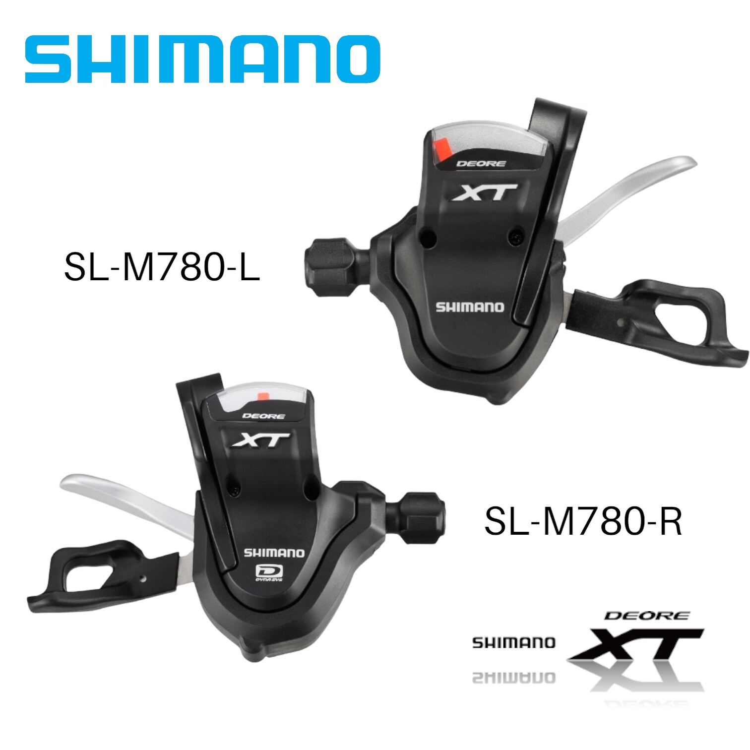 ชิฟเตอร์ SHIMANO XT SL-M780-R, SL-M780-L, MTB 10 Speed, Shifter ...