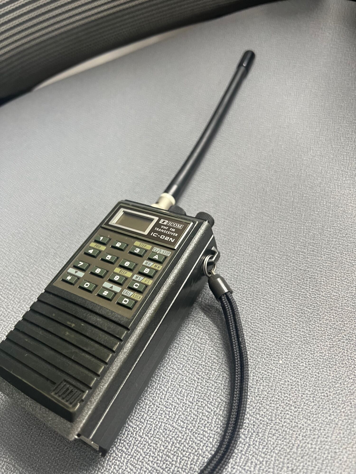 วิทยุสื่อสารโบราณ icom ic-02N ในปี1990 สินค้ามือ2นำเข้าจากญี่ปุ่น ใช้ ...