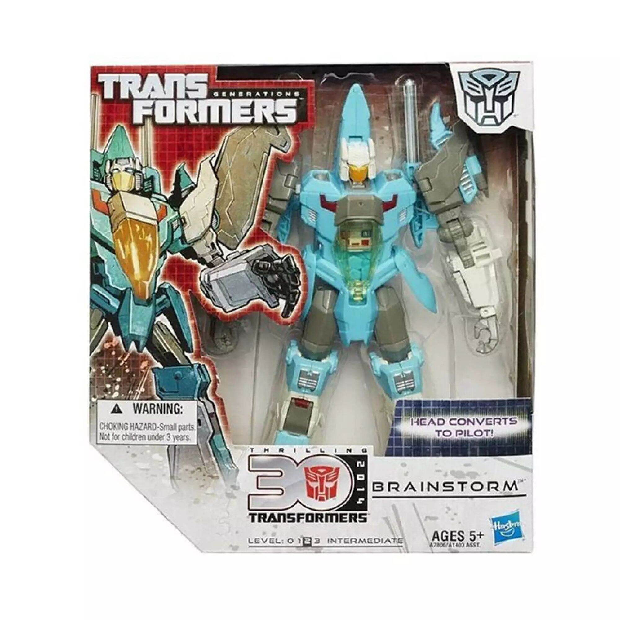 HASBRO TRANSFORMERS GENERATIONS 30 TH ANNIVERSARY BRAINSTORM ACTION ...