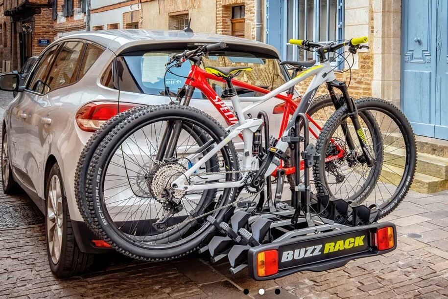 Buzzrack BuzzRacer 4 แร็คบรรทุกจักรยาน 4 คัน แบบติด Tow ball หลังรถ แร ...