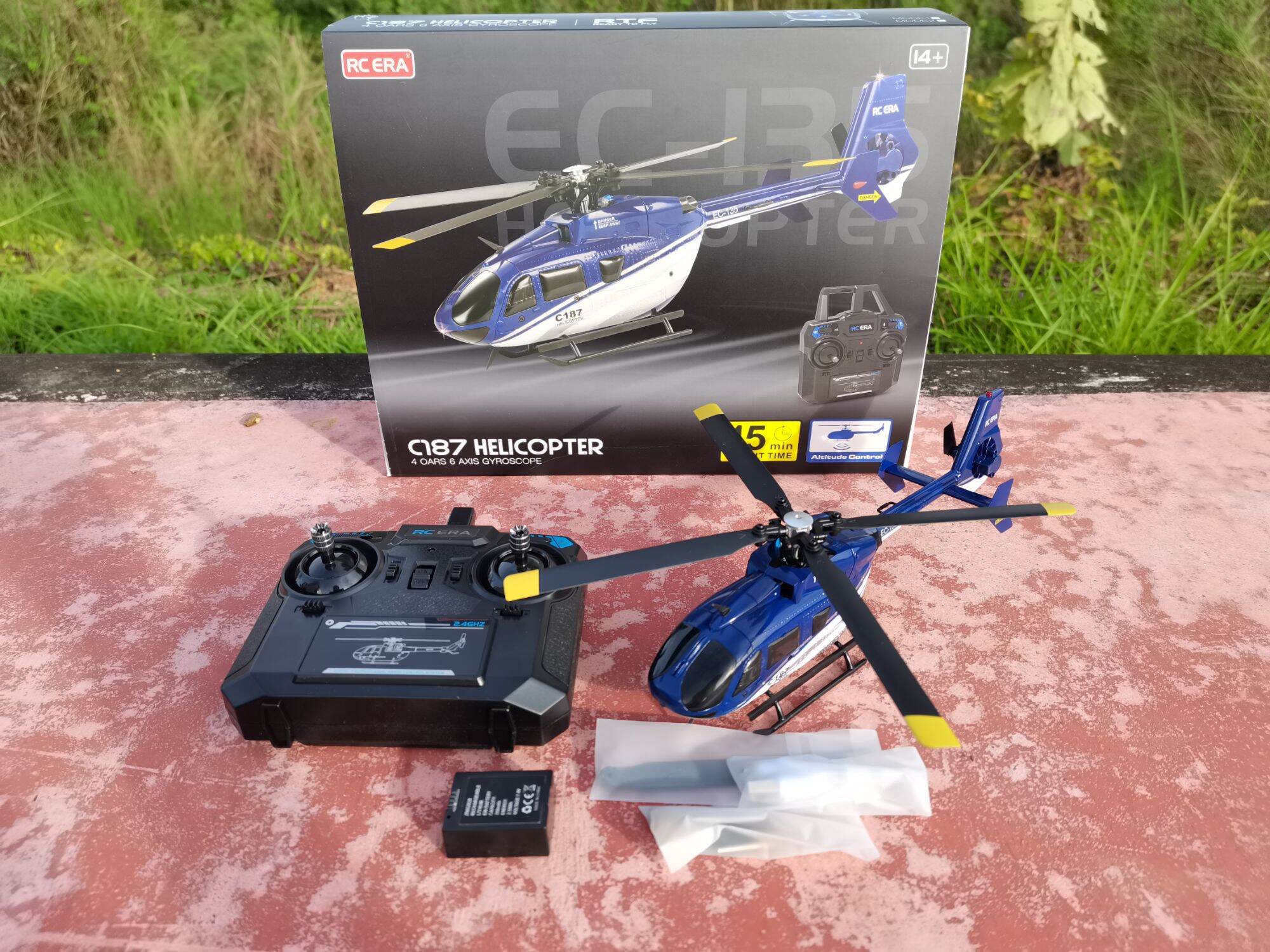 เฮลิคอปเตอร์ RC ERA C187 4CH EC135 RC Helicopter (RTF สินค้าชุดพร้อมเล่น) - it hobby shops ...