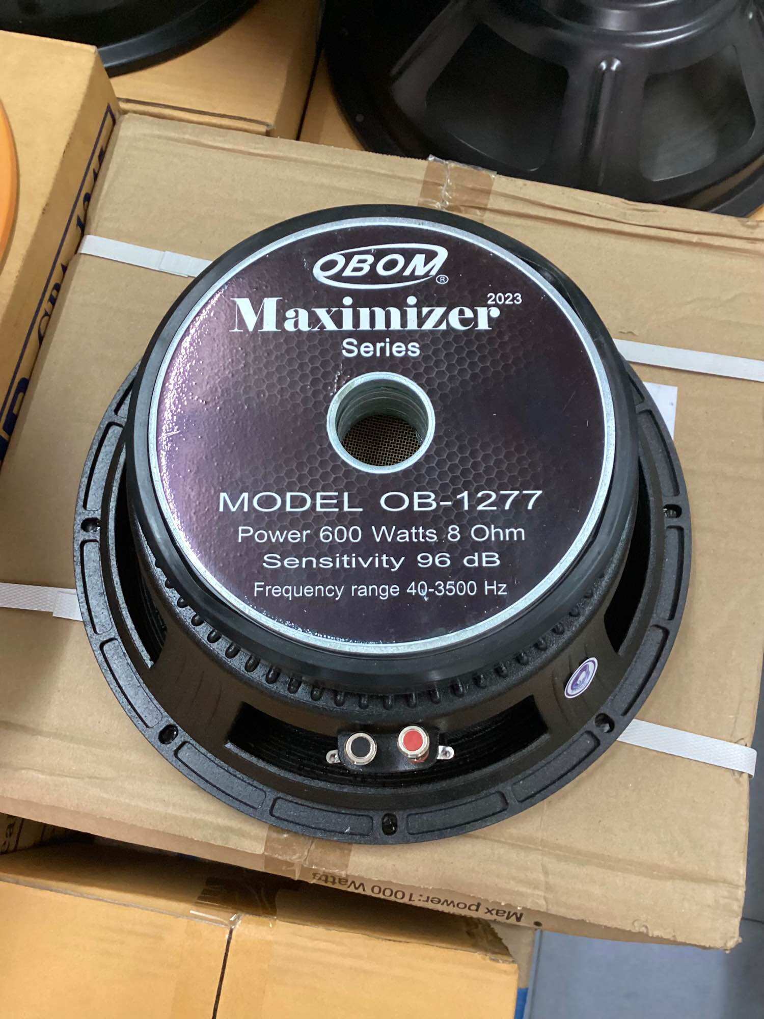 ดอกลำโพง12นิ้วโครงหล่อ โอบอ้อม Maximizer 600W ว๊อย3นิ้ว | Lazada.co.th