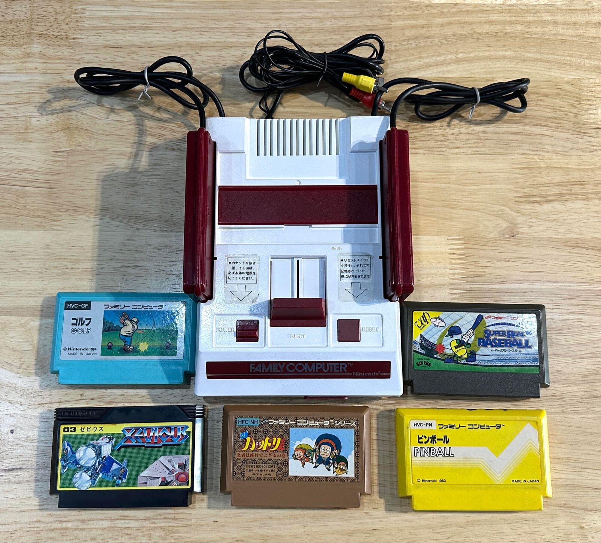 เครื่อง Famicom แท้ (nintendo japan) ระบบภาพ AV ระบบไฟ USB ชุดพร้อมเล่น ...