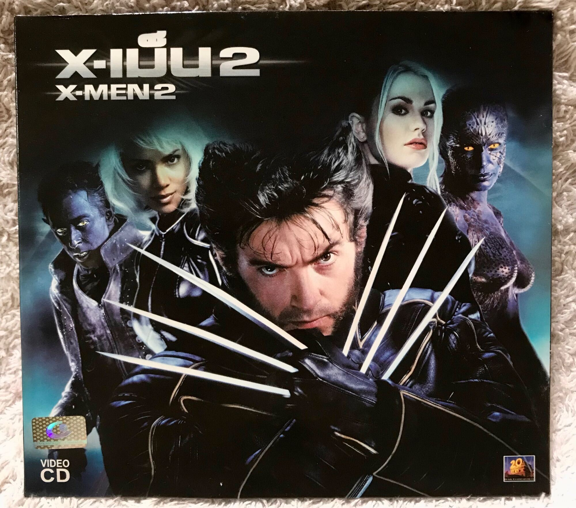 วีดีโอซีดี: X-Men2 :เอ็กซ์-เม็น2 (ไซไฟแอคชั่น)(พากย์ไทย2แผ่นจบ) (ใส่ซอง ...
