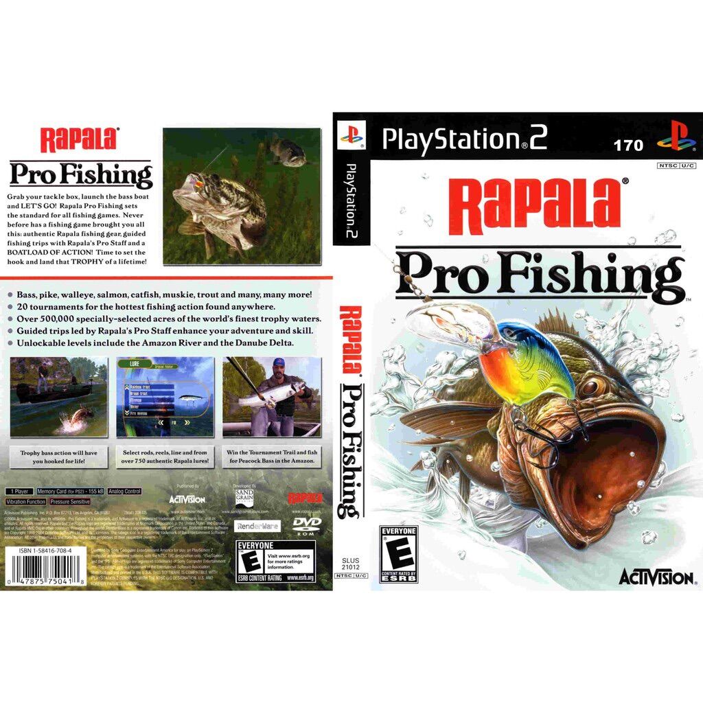 แผ่นเกมส์ RaPaLa pro Fishing Ps2 อ่านรายละเอียดสินค้าก่อนสั่งซื้อ - Jun ...