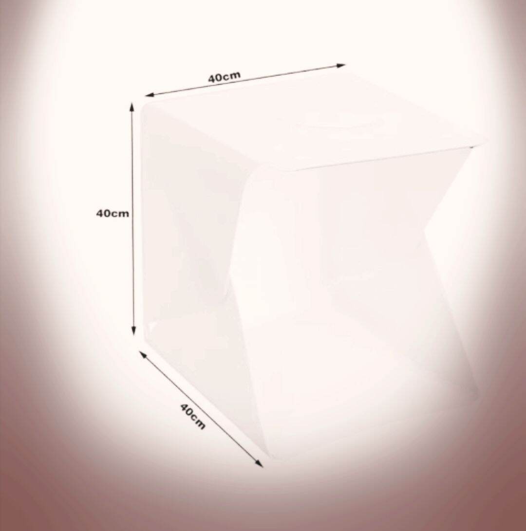 StudiO BoX Light Box Studio 40x40 cm กล่องถ่ายรูป ฉากถ่ายรูป ถ่ายรูป ...