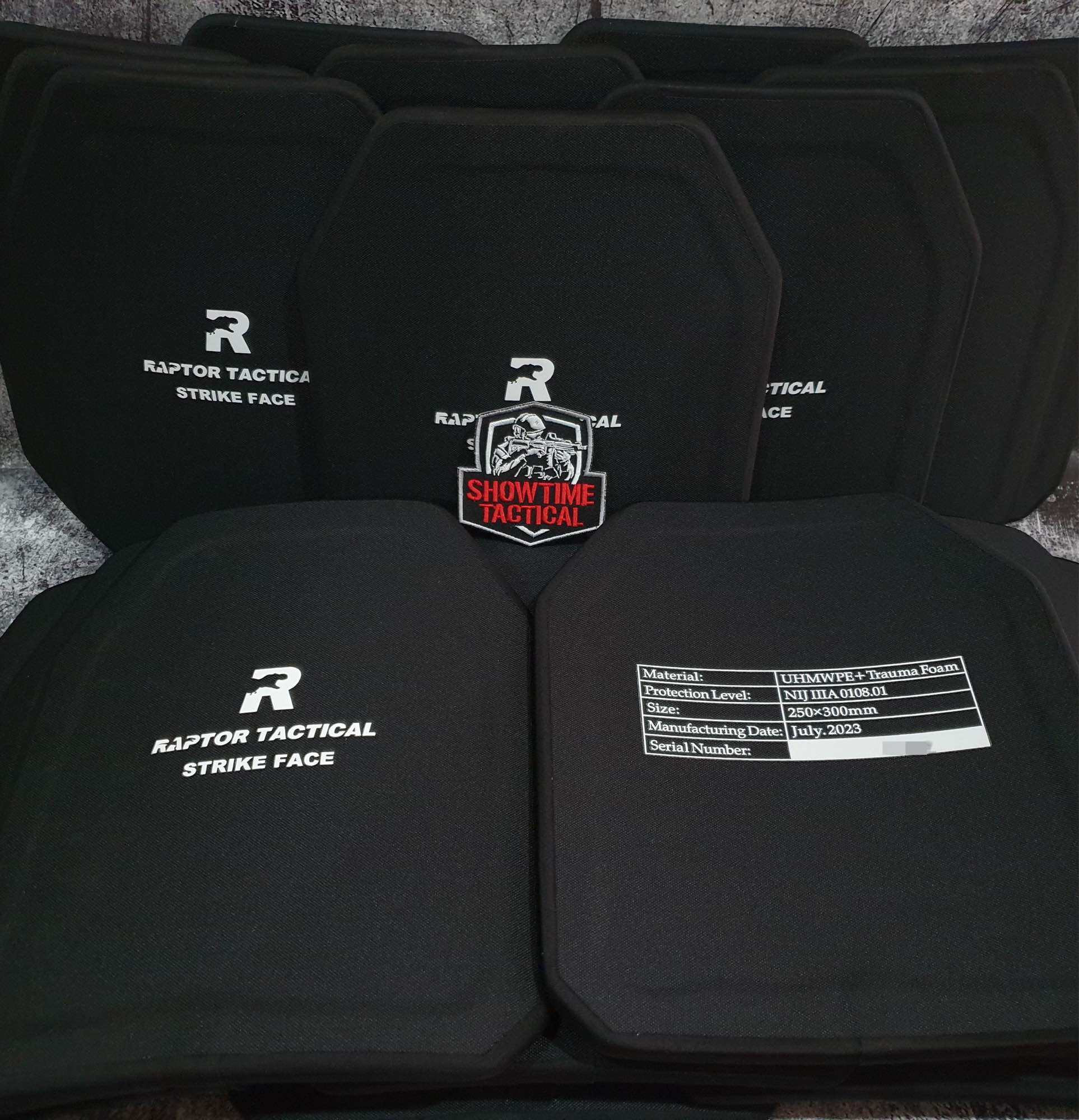 แผ่นเกราะ RAPTOR TACTICAL LEVEL 3A - ShowtimeTactical - ThaiPick