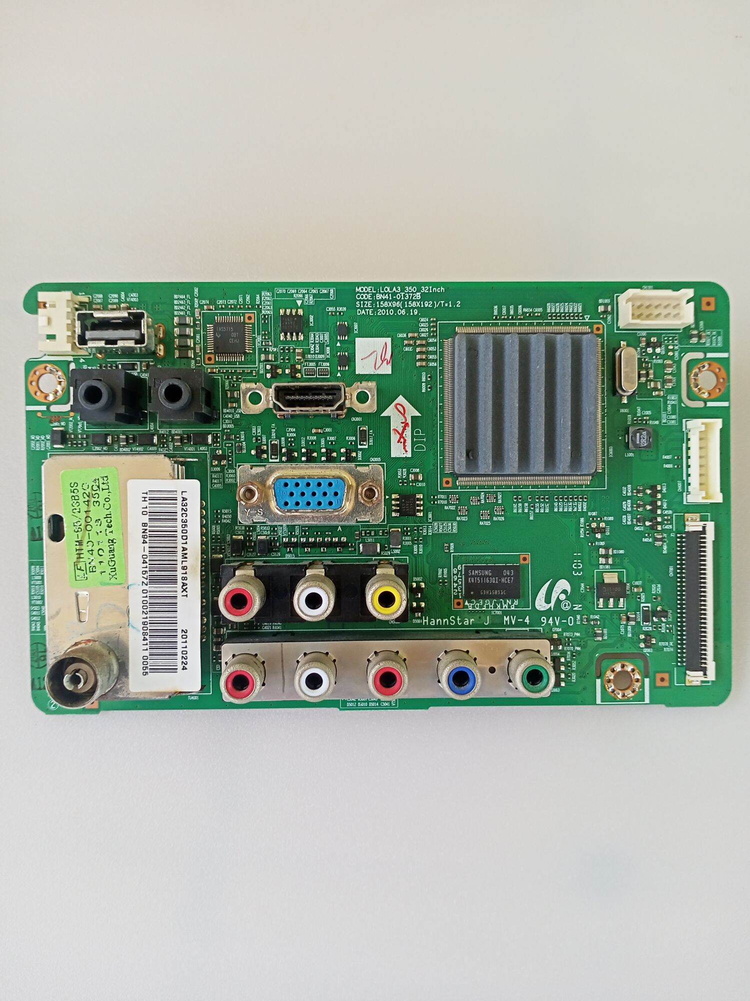 เมนบอร์ด LCDทีวี ซัมซุง รุ่น LA32C350D1พาร์ท BN41-01372B , BN94-04158M ...