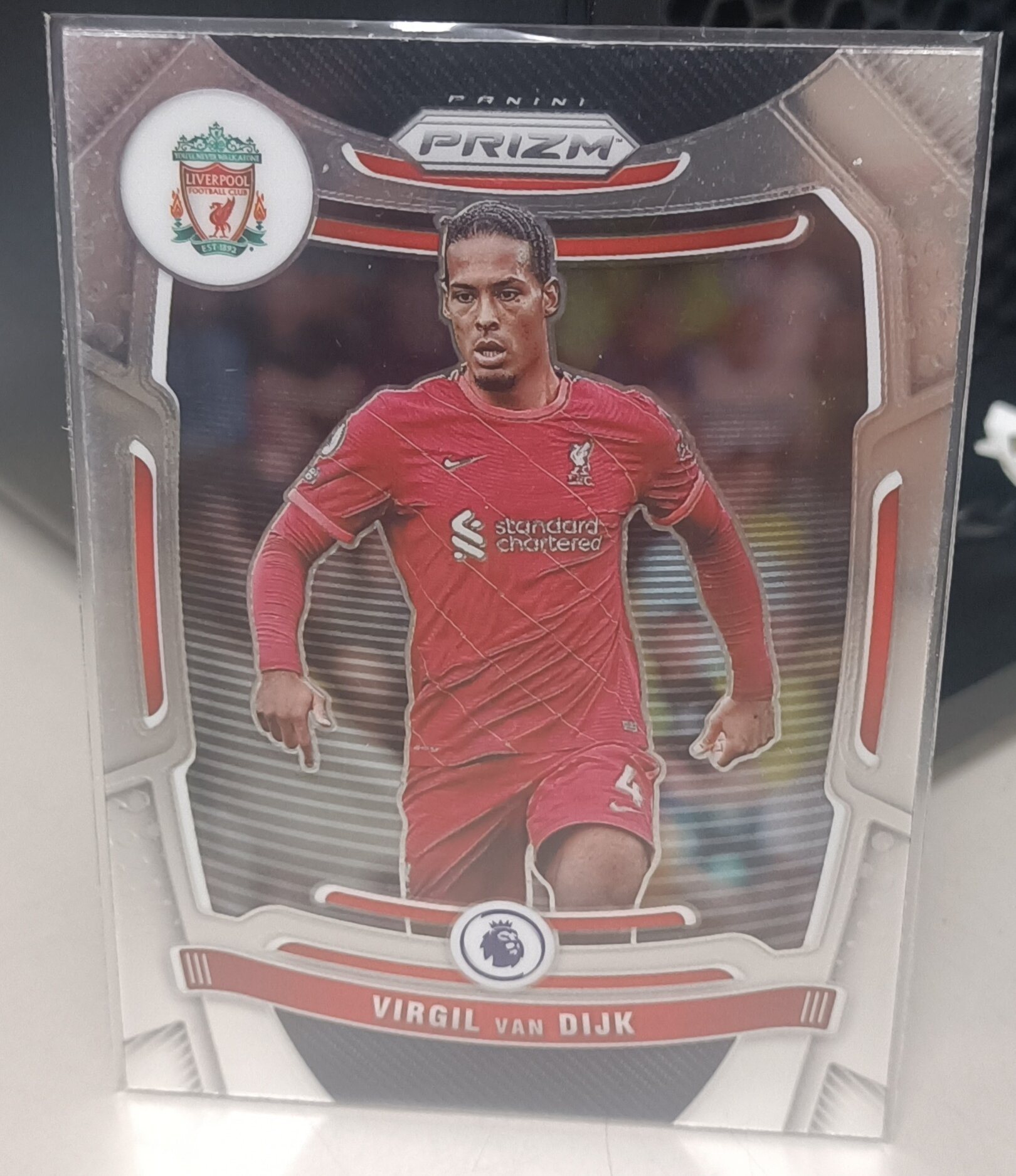 Liverpool cards soccer panini prizm base card 2022 | Lazada.co.th