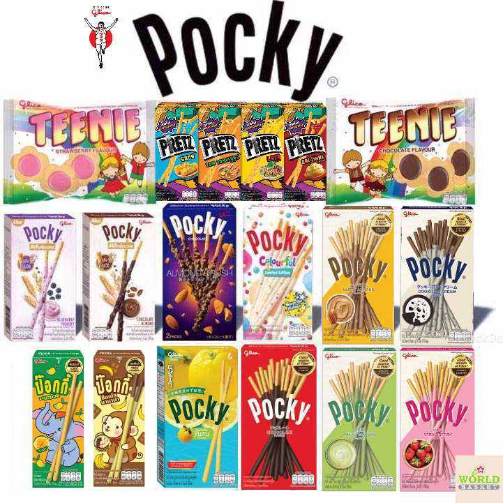GLICO Pocky Pretz Teenie กูลิโกะ ป๊อกกี้ เพรทซ์ ทีนนี่