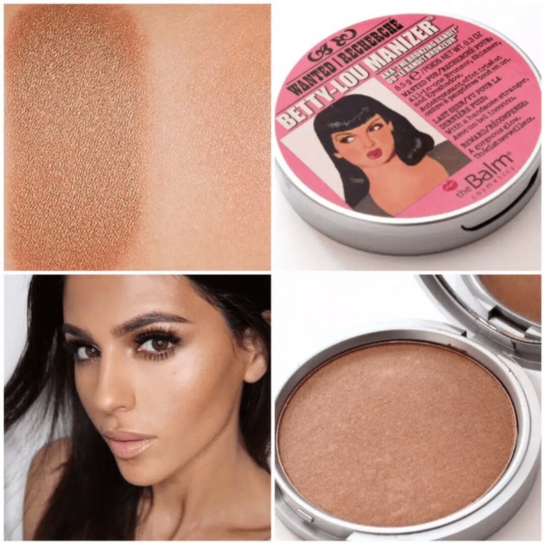 บรอนเซอร์ The Balm Betty-Lou Manizer 8.5g (mirror) Bronzer เดอะ บาล์ม ...