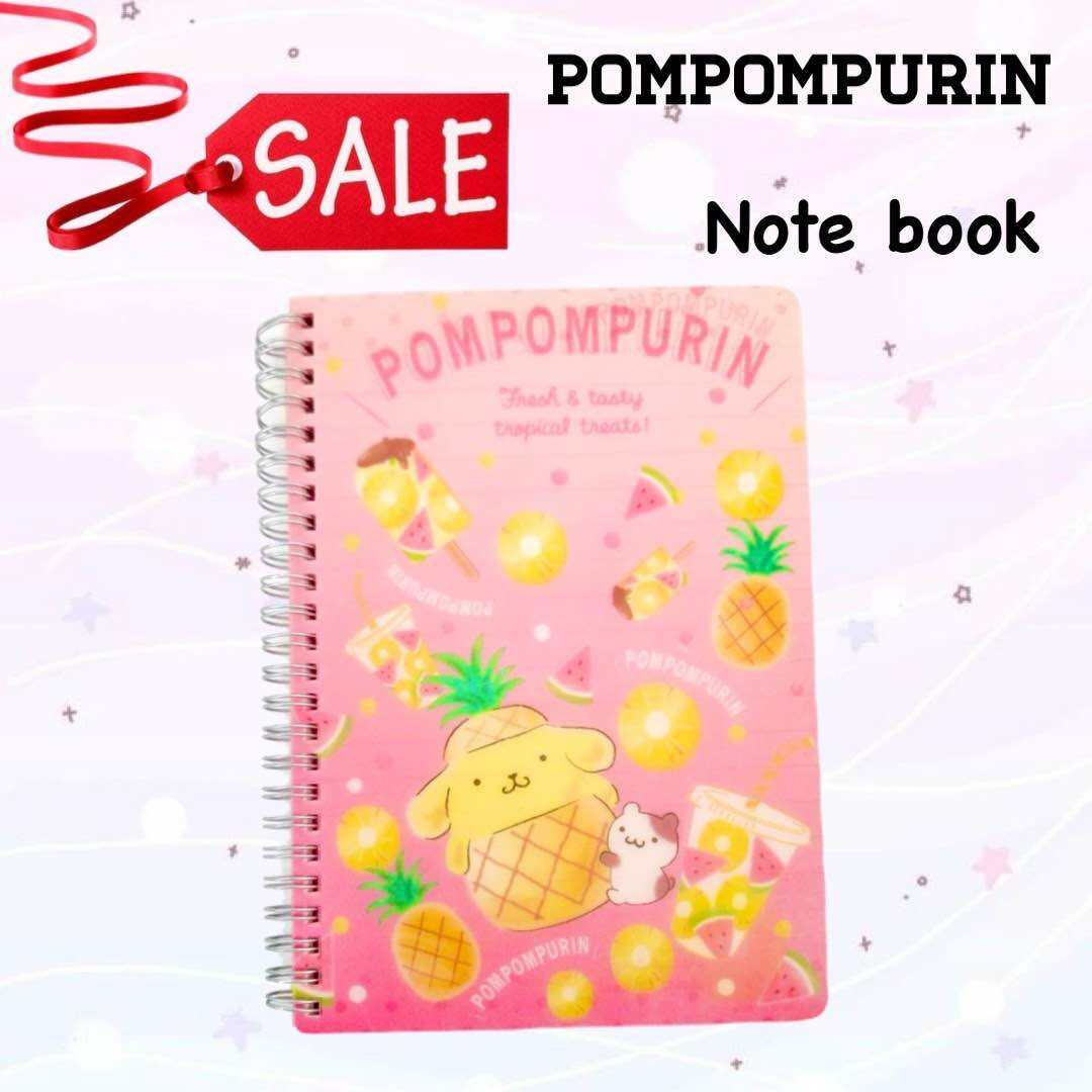 Pompompurin Notebook | 📒สมุดโน๊ต ลิขสิทธิ์แท้ Sanrio 🎉มีเก็บปลายทาง ...