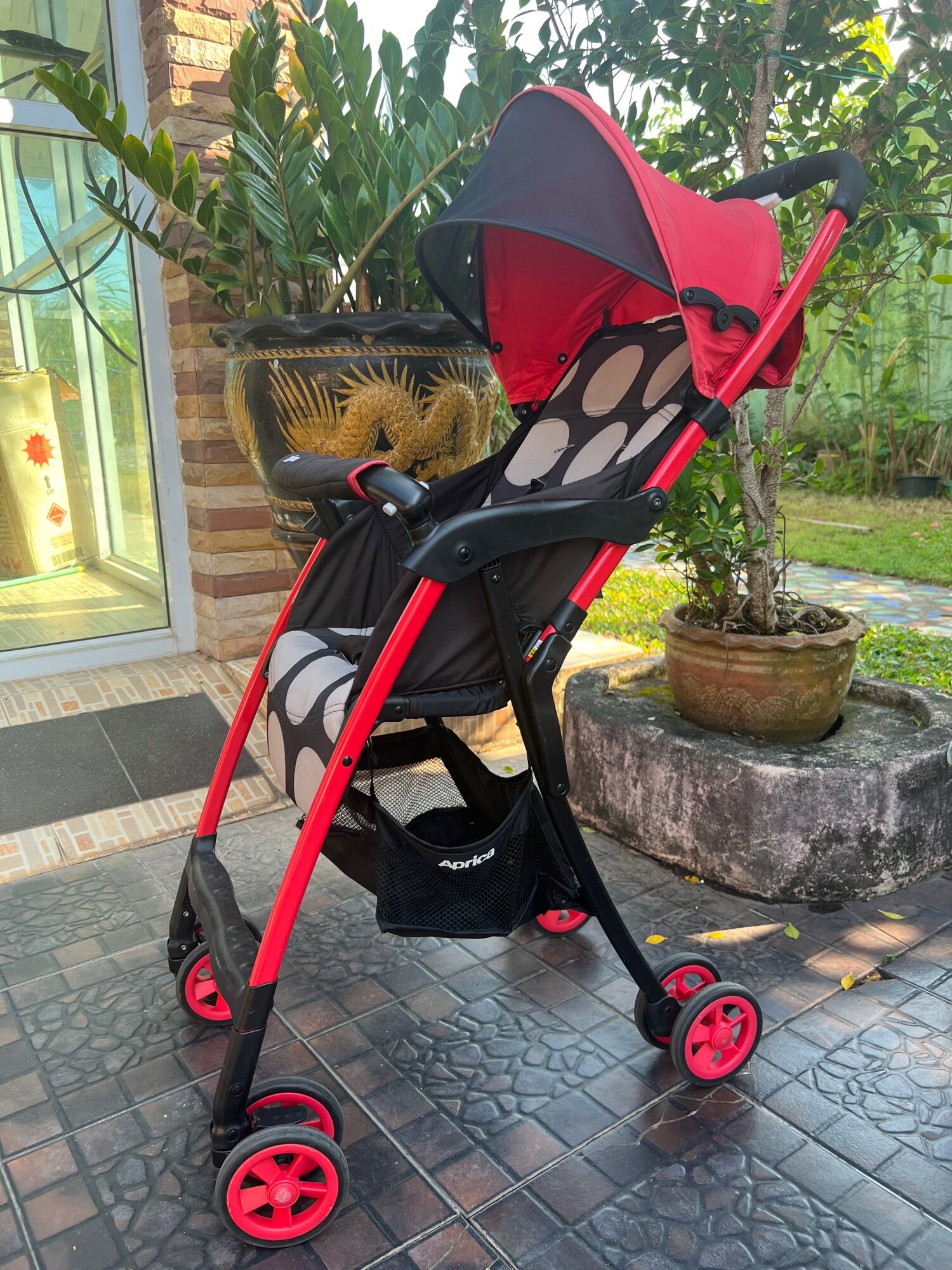 รถเข็นเด็ก APRICA รุ่น MAGICAL AIR PLUS HIGH SEAT รุ่นใหม่ สภาพสวย 90 ...