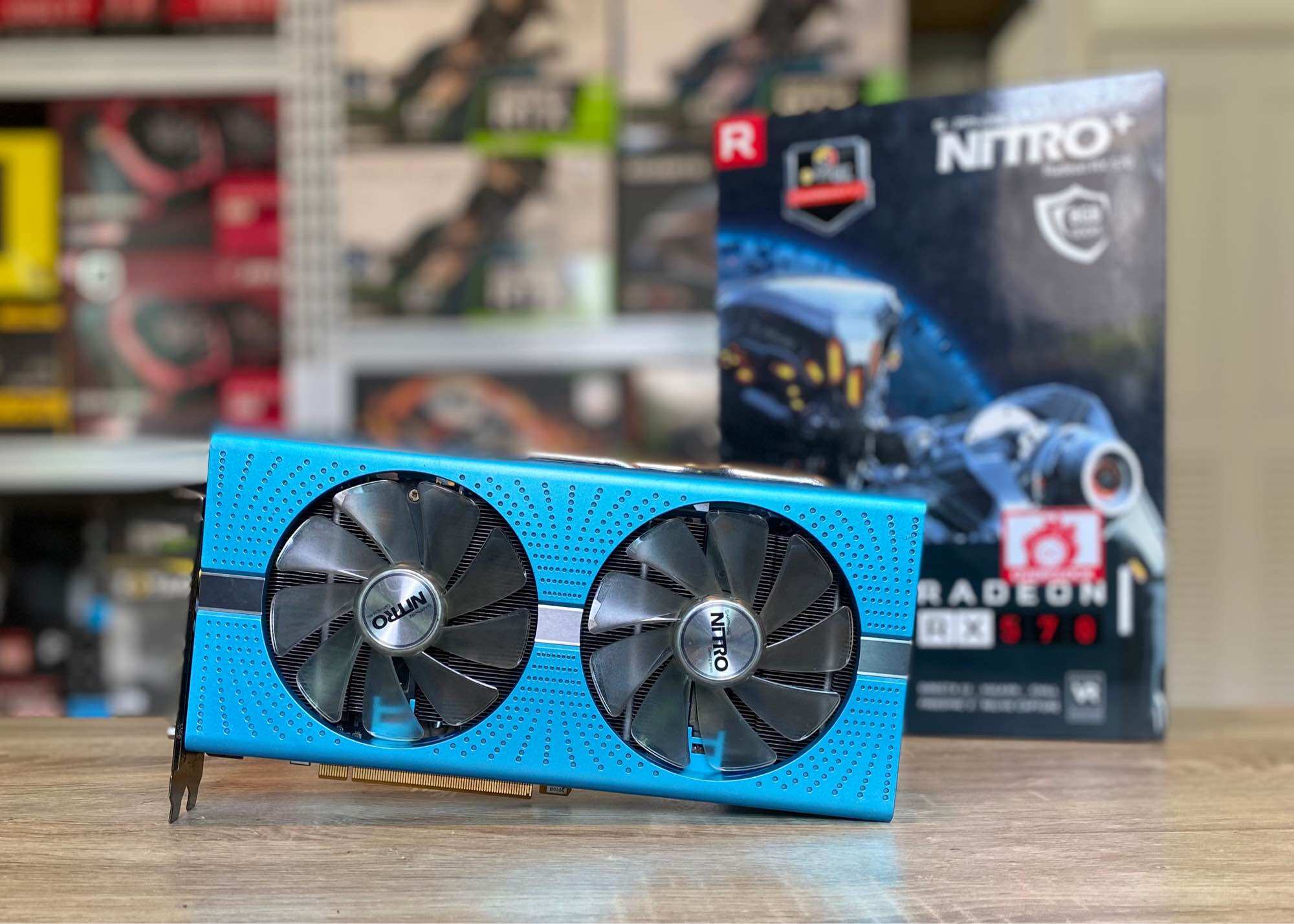 การ์ดจอ VGA SAPPHIRE RX 580 8GB NITRO+ มือสอง สภาพสวย | Lazada.co.th
