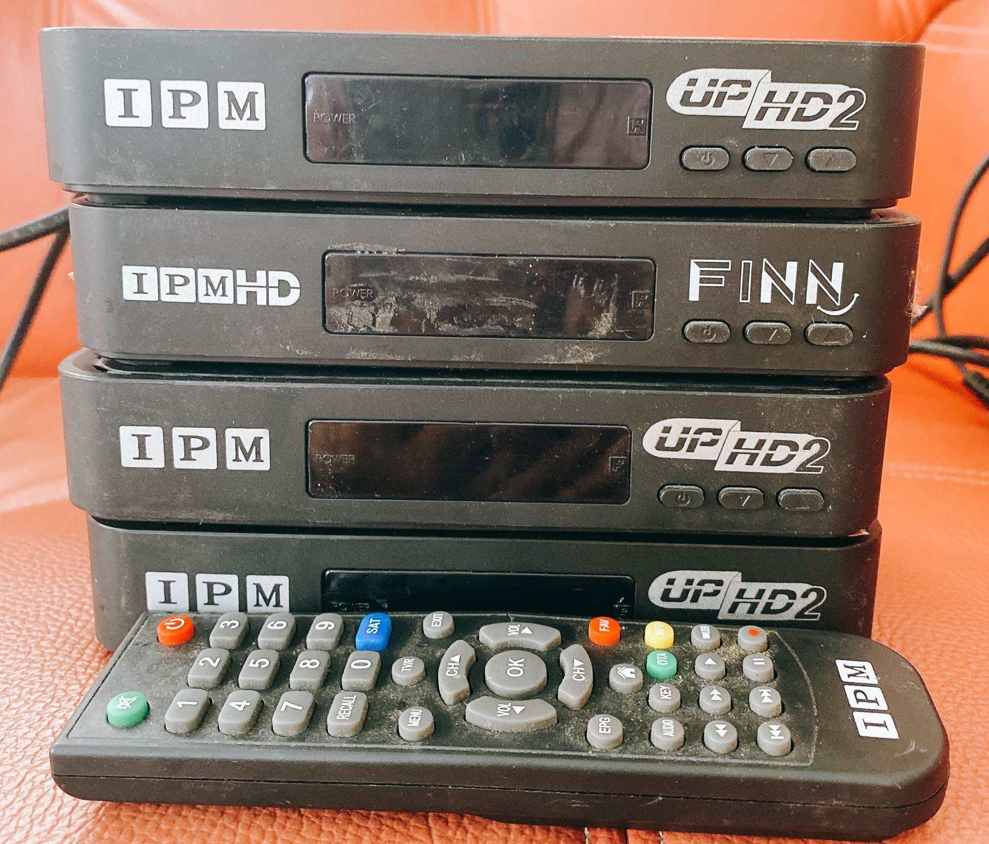 กล่องรับสัญญาณดาวเทียมมือสอง IPM HD ใช้กับระบบ cband จานตระแกรงพร้อม ...