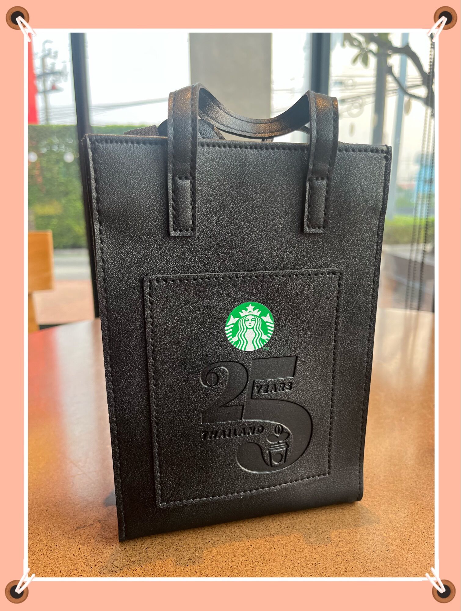 Starbucks mini tote bag สตาร์บัคส์กระเป๋าสะพายเล็ก ของแท้ 100% | Lazada ...