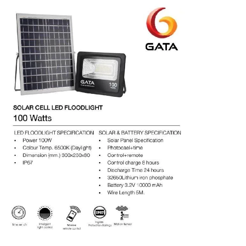 LED Flood Light Solar Cell 1000w พลังงานแสงอาทิตย์ | Lazada.co.th