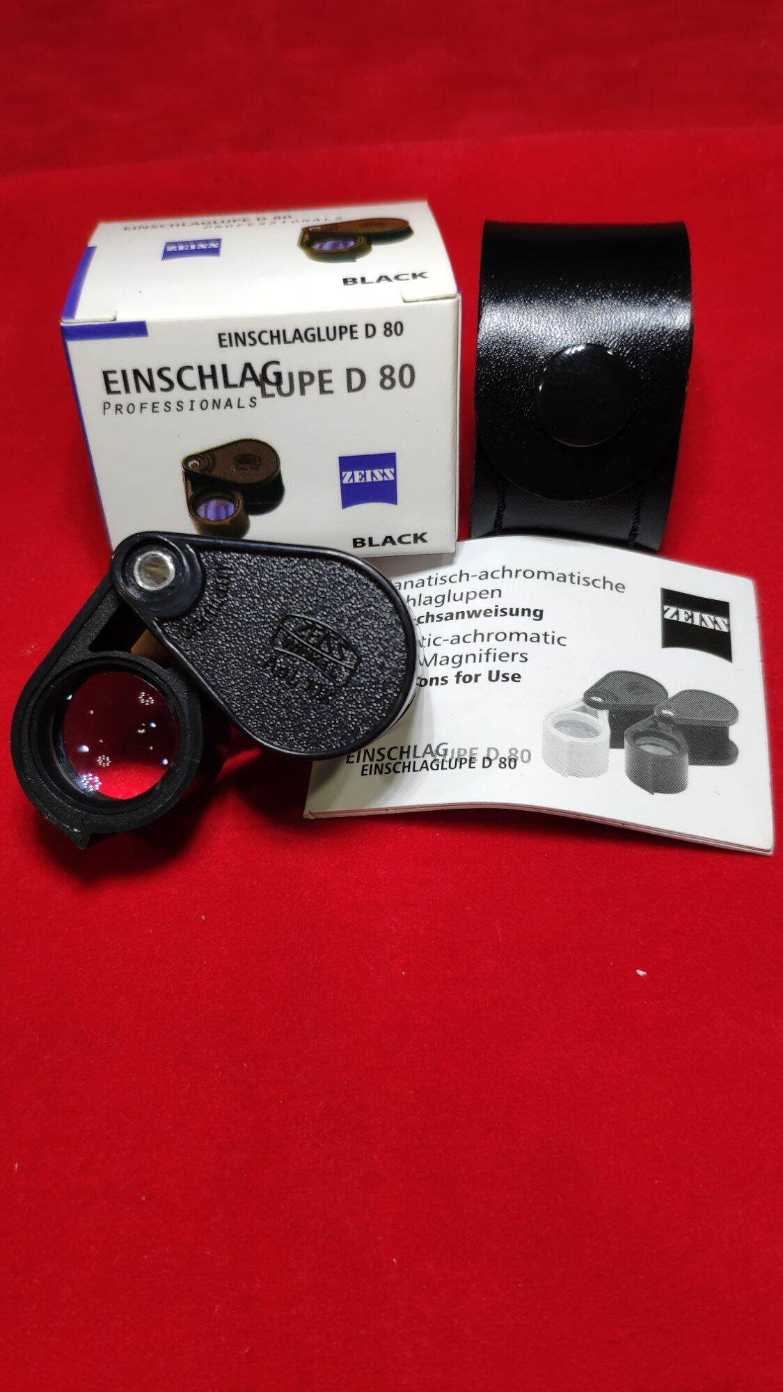 Zeiss winkel D80 Triplet Lens Made In bararus สีดำล้วน - กล้องส่องพระ ...