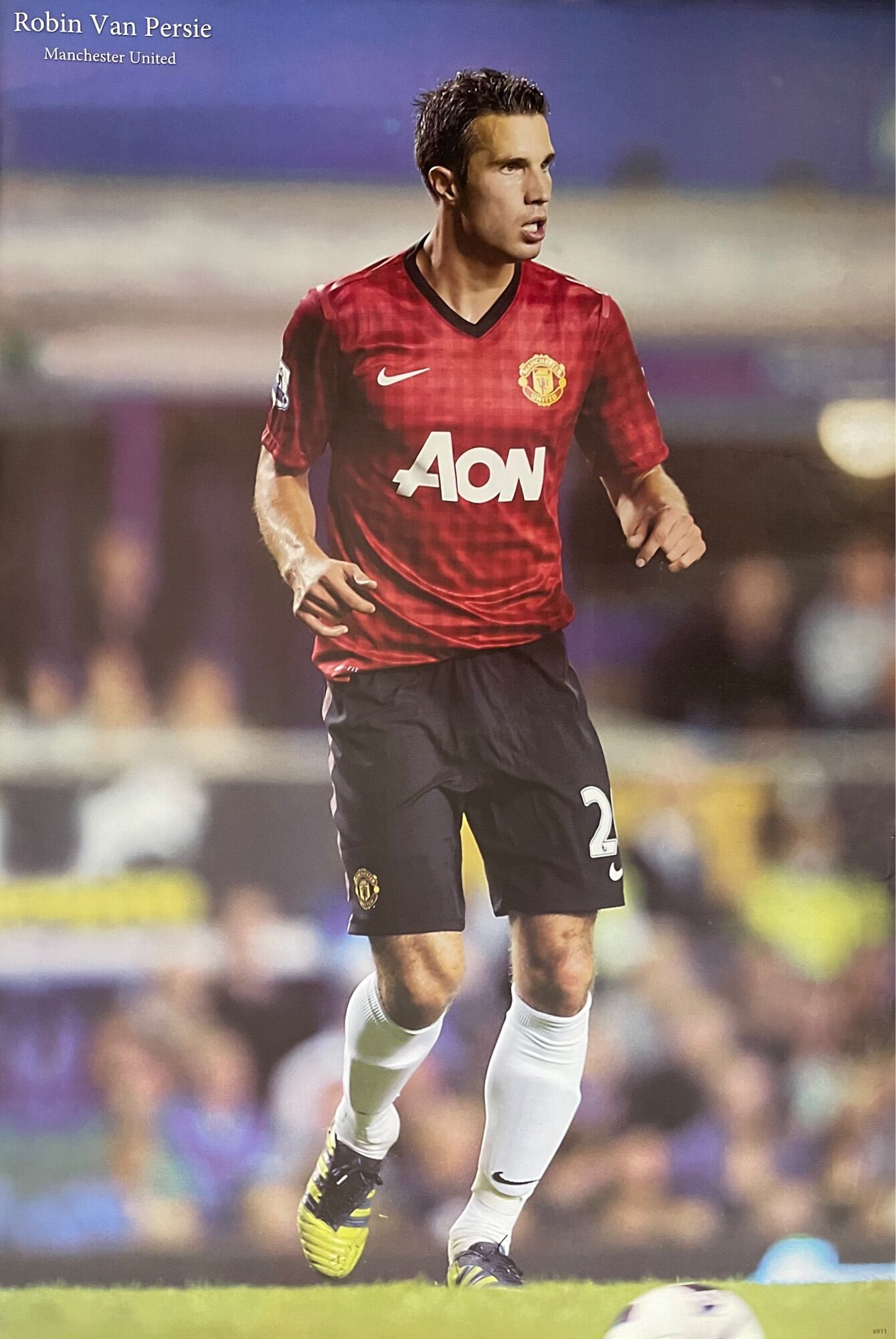 โปสเตอร์นักเตะ โรบิน ฟาน เพอร์ซี่ Robin Van Persie | Lazada.co.th