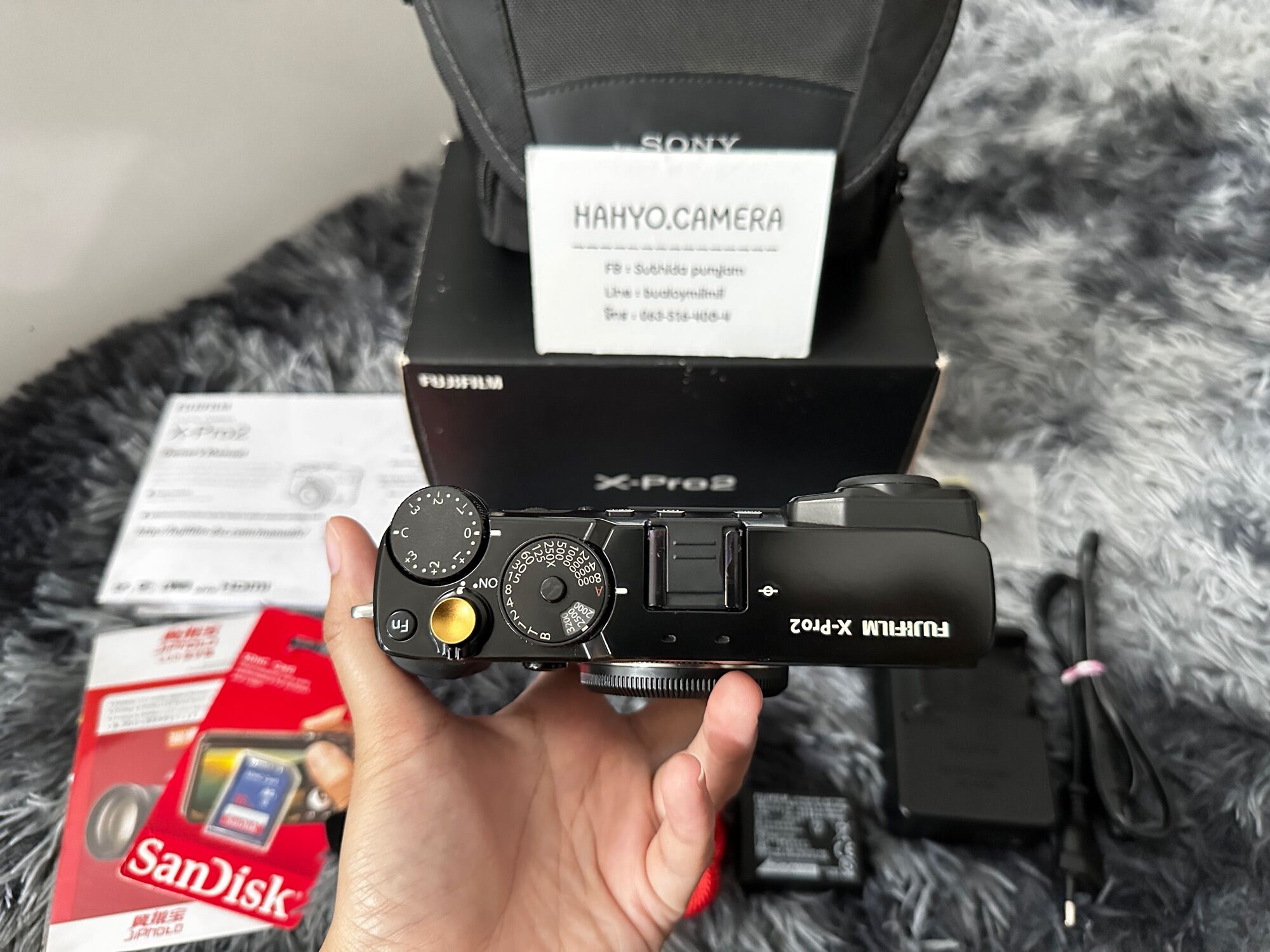 Body fuji xpro2 สีดำอดีตศูนย์ไทย - Hahyo.camera - ThaiPick