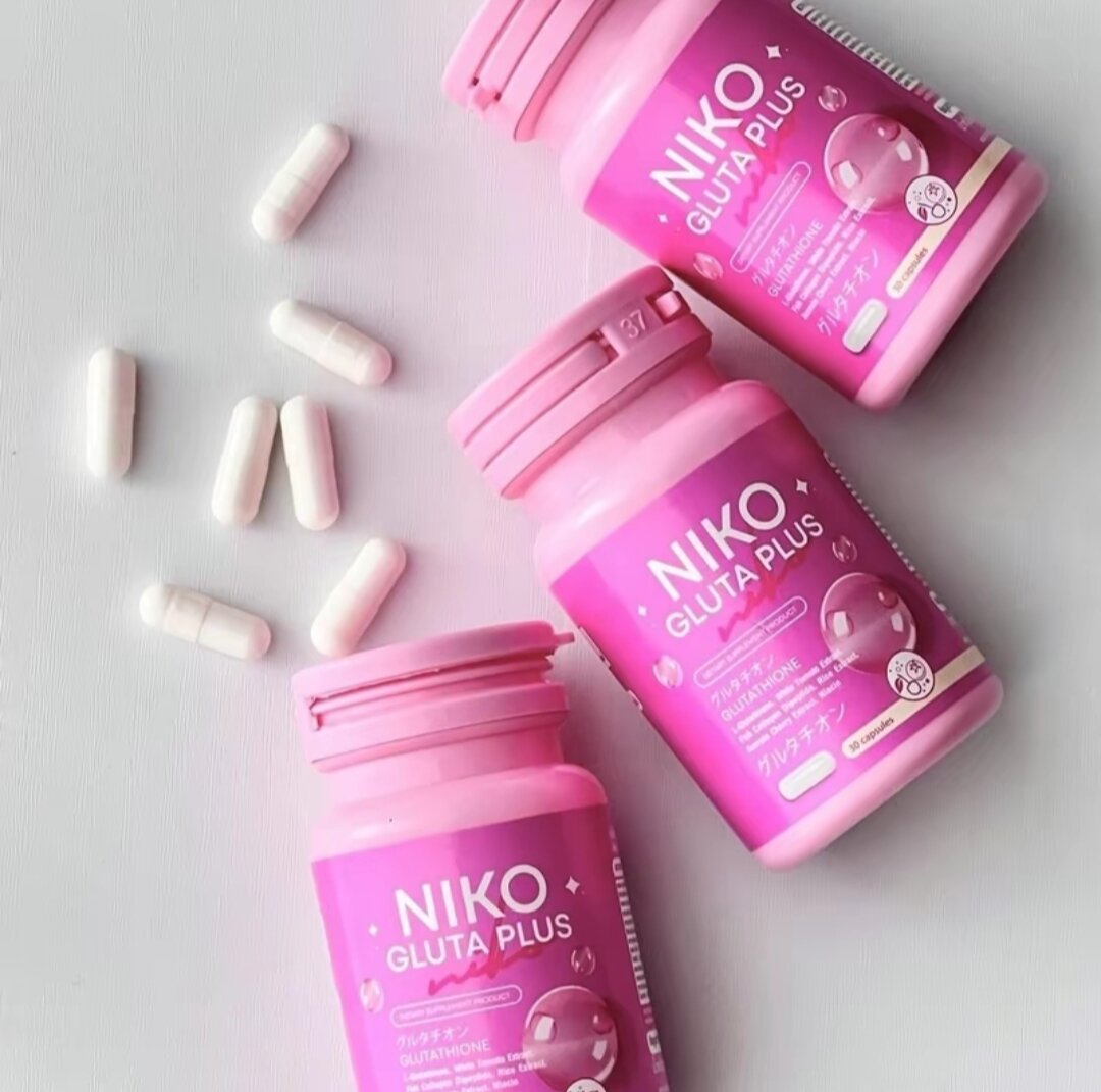 Niko Gluta Plus 1แถม2 สูตรใหม่ เพิ่มสารสกัด13ชนิด ของแท้ พร้อมส่ง - ตูน ...