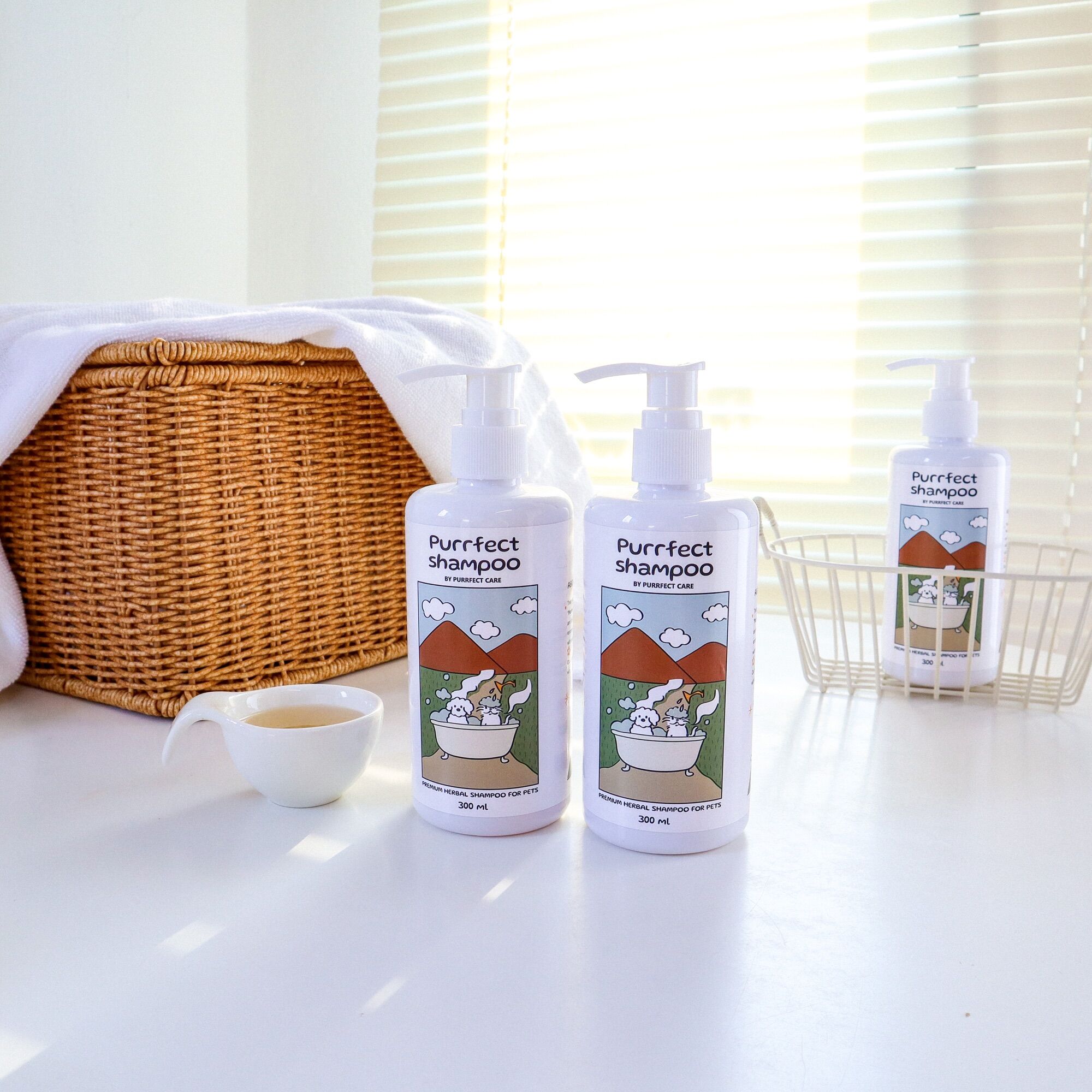 Purrfect Shampoo by Purrfect Care แชมพูสัตว์เลี้ยงธรรมชาติไร้สารเคมี เพ ...