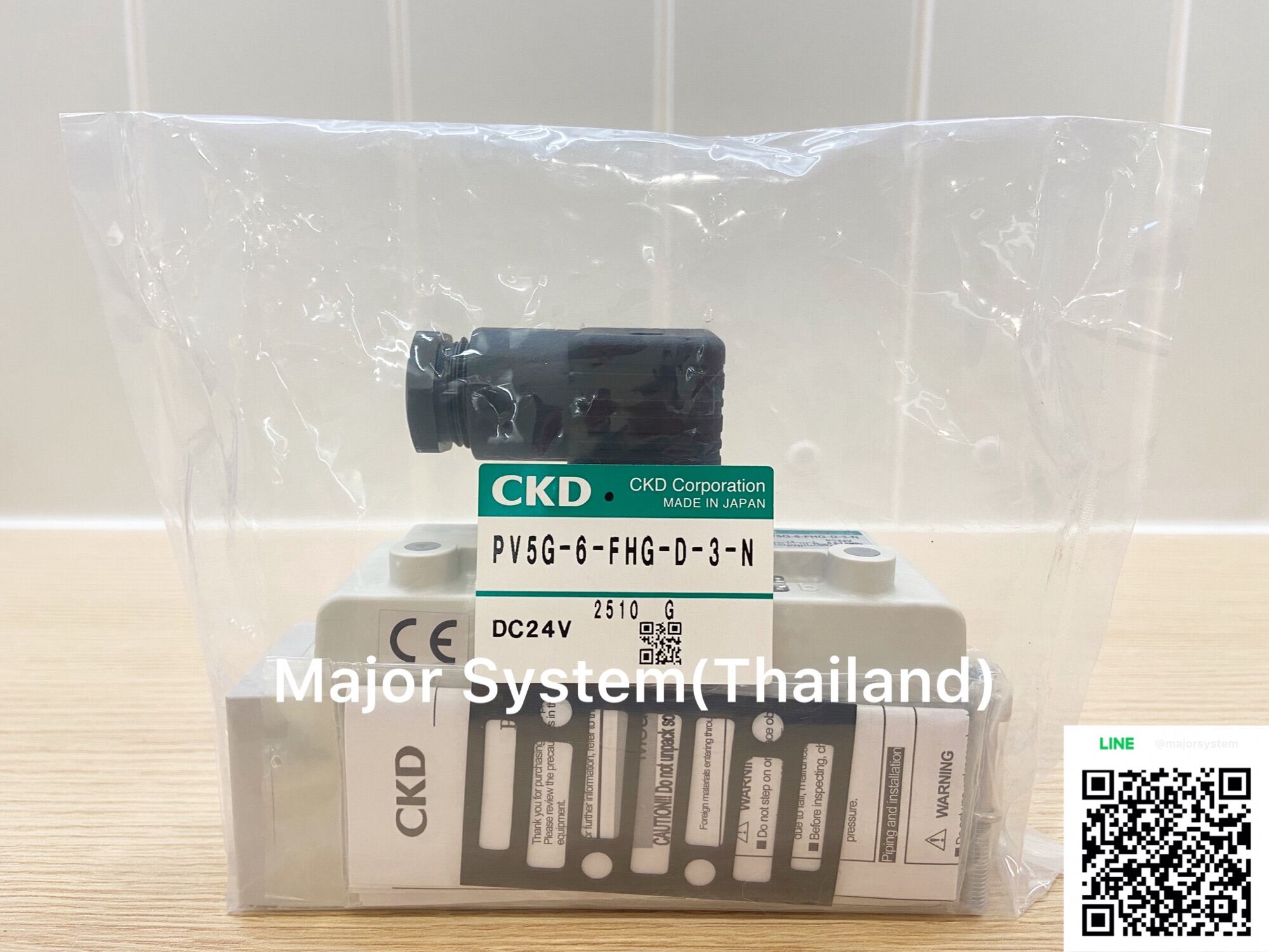 CKD PV5G-6-FHG-D-3-N Solenoid Valve ISO Size 1 24VDC โซลินอยล์วาล์วลมCKD | Lazada.co.th