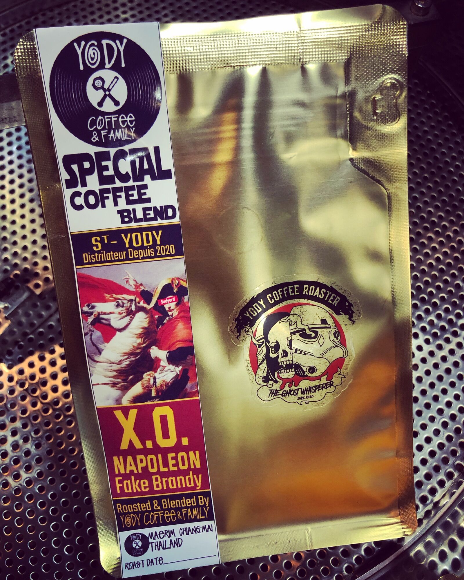 XO Napoleon Brandy Coffee Blend Yody Coffee เมล็ดกาแฟอาราบิก้า บรันดี ...