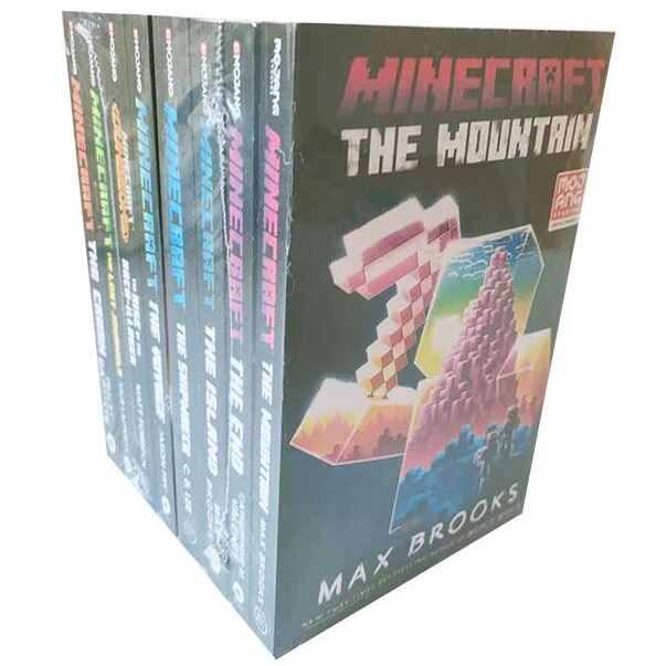 Minecraft 8 books set,English puzzle game novel book for children [The ...