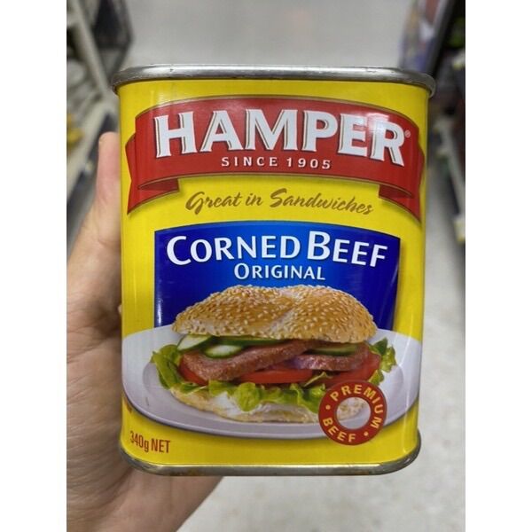 Hamper Corned Beef Original 340 G. Great in Sandwiches it | Lazada.co.th
