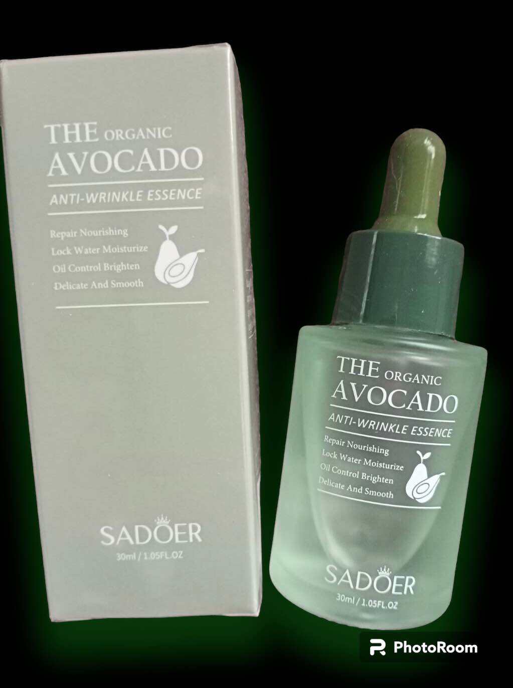 The Organic Avocado Serum anti-wrinkle essenceออแกนิคเซรั่ม SADOER | Lazada.co.th