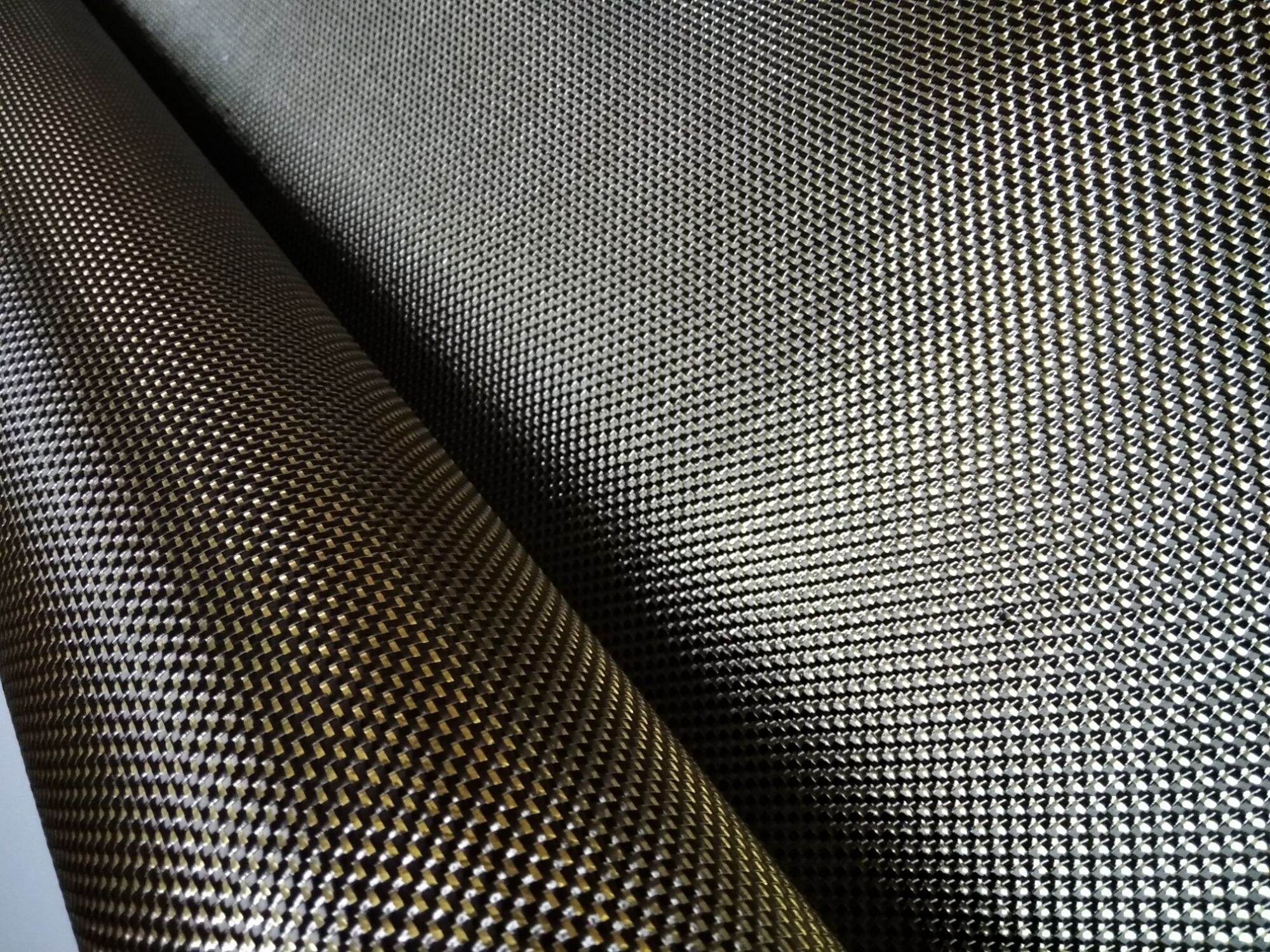 ผ้า คาบอน เกรด พรีเมี่ยม ดำ ทอง carbon aluminized black and blue gold ...