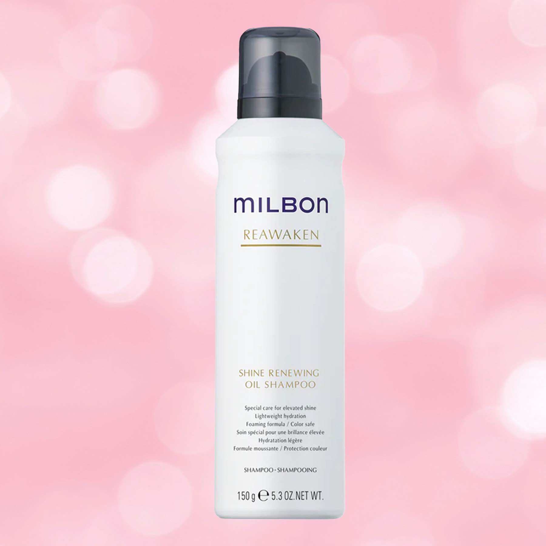 MILBON REAWAKEN Renewing 120 150 200 500 ML.แชมพู ทรีตเมนต์เพื่อคืนความอ่อนเยาว์ให้เส้นผม ...