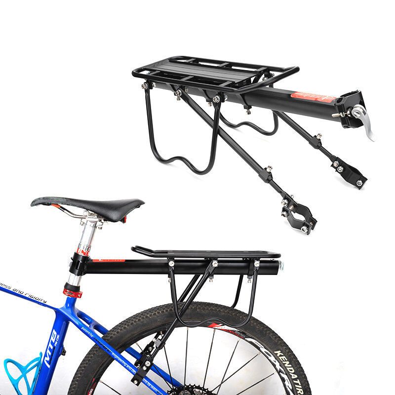 Bike Shelf Quick Release Aluminium Alloy Universal Rear Carrier ...