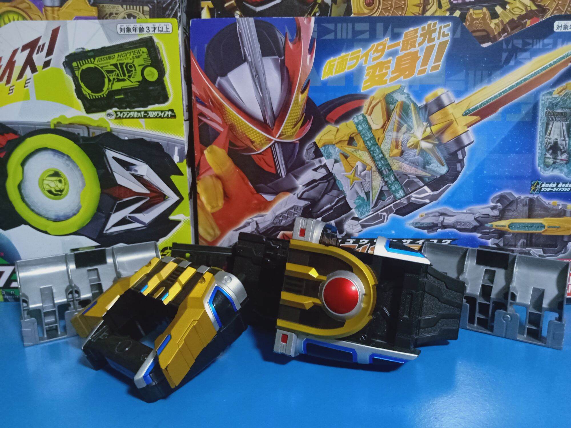 Kamen Rider Kiva Dx IXA Belt มือ2สภาพกลางๆของแท้100%(สายขาดตามภาพ ...
