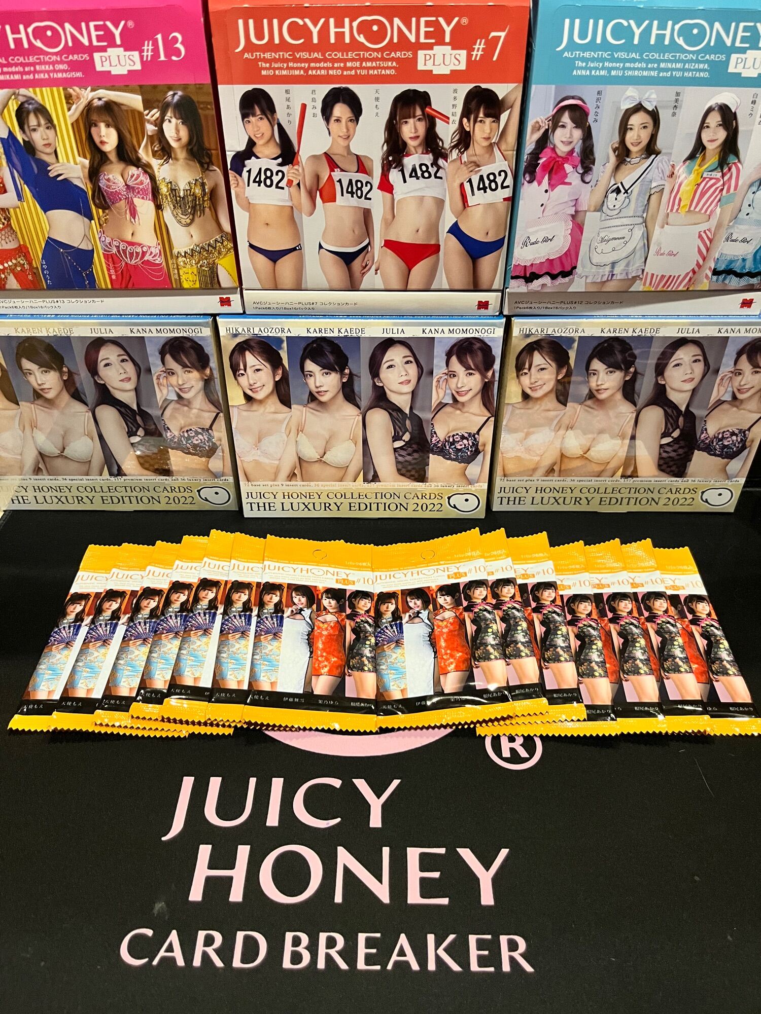 2022 Juicy Honey The Deluxe seal box แบ่งขายแยกซอง, Minami Aizawa, Shoko Takahashi, Reona ...