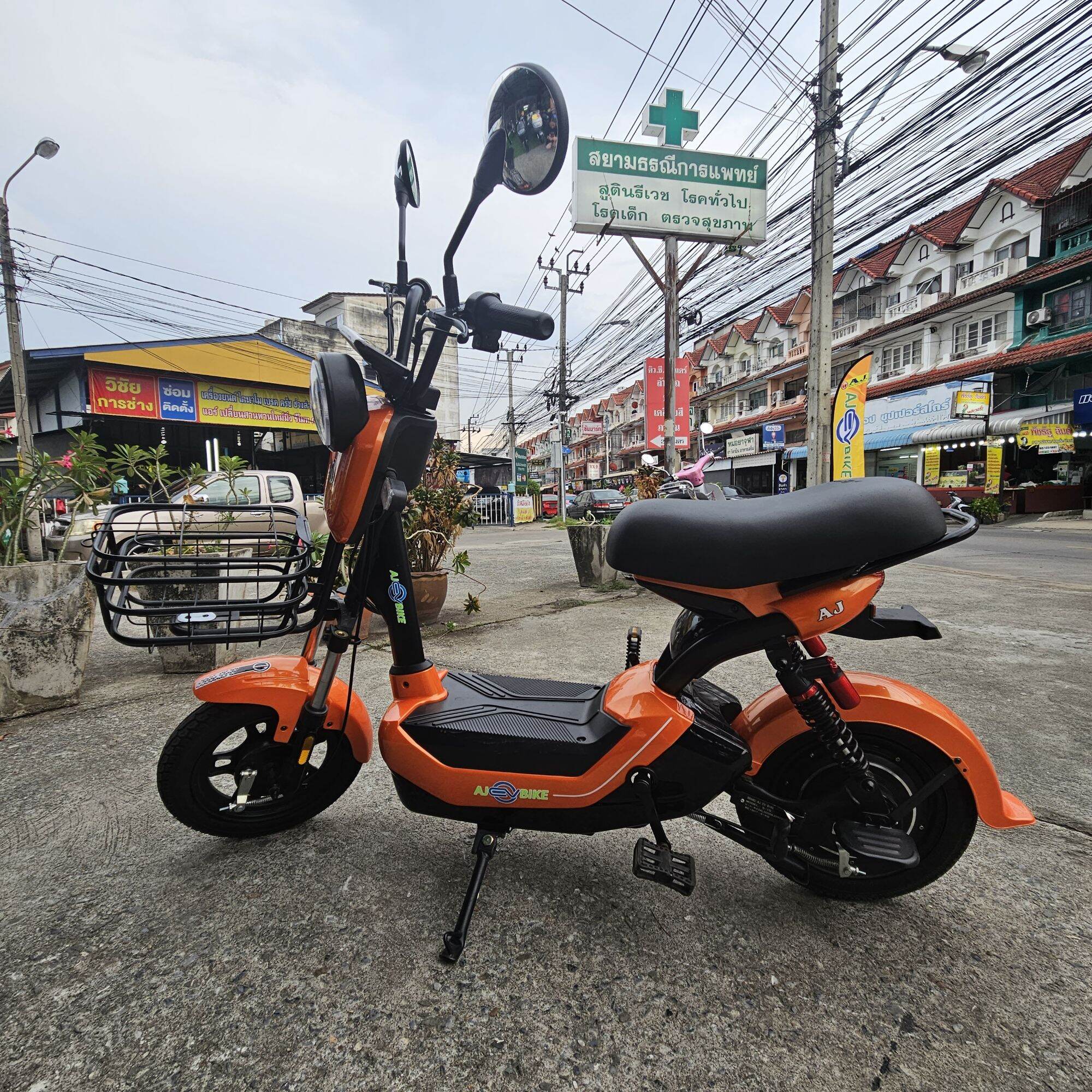 รุ่น S-10 AJ จักรยานไฟฟ้า AJ EV BIKE - EVBikeclub - ThaiPick