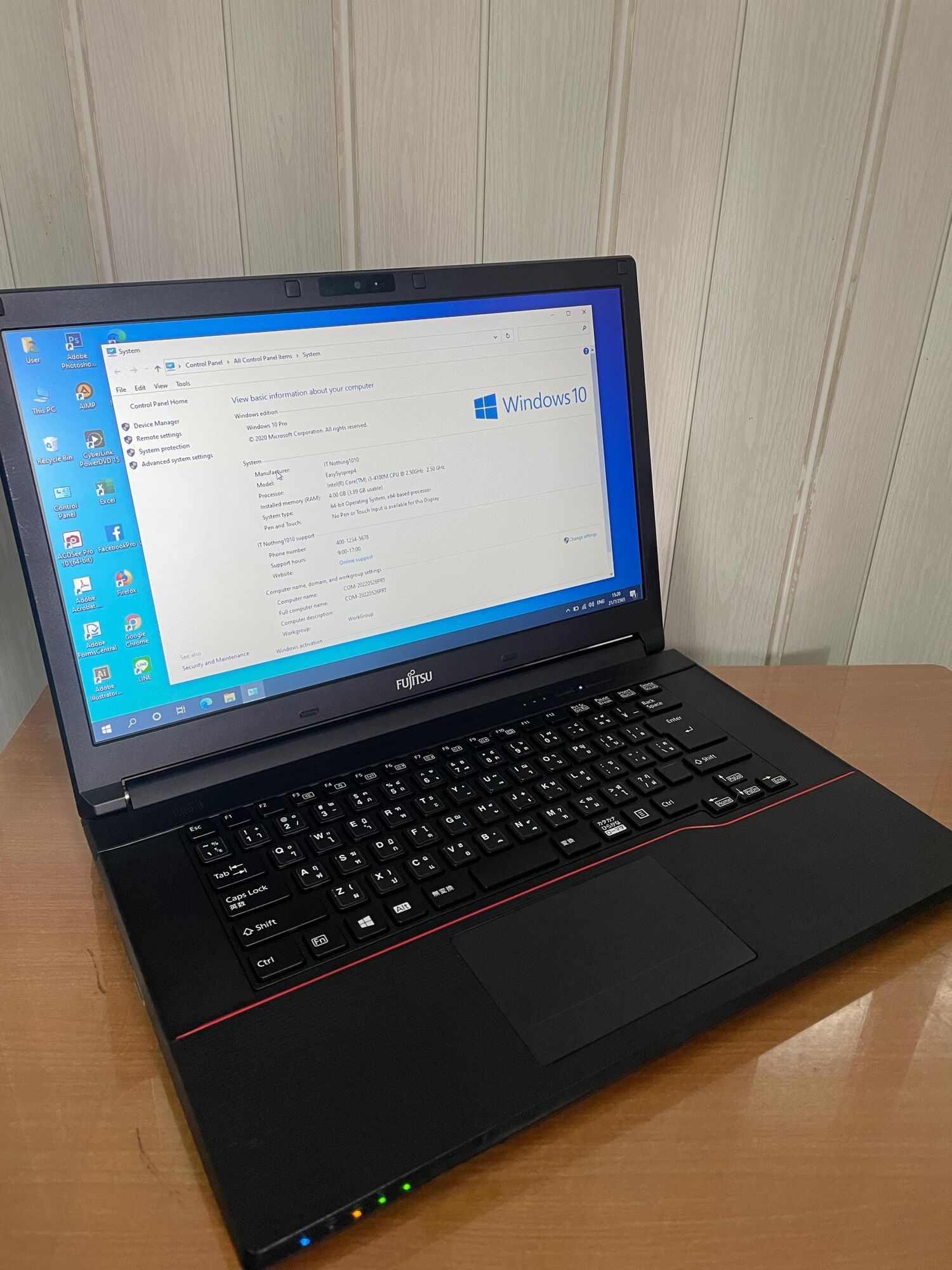 Notebook Fujistu Core i3 Gen4 - โน๊ตบุคมือสอง - ThaiPick