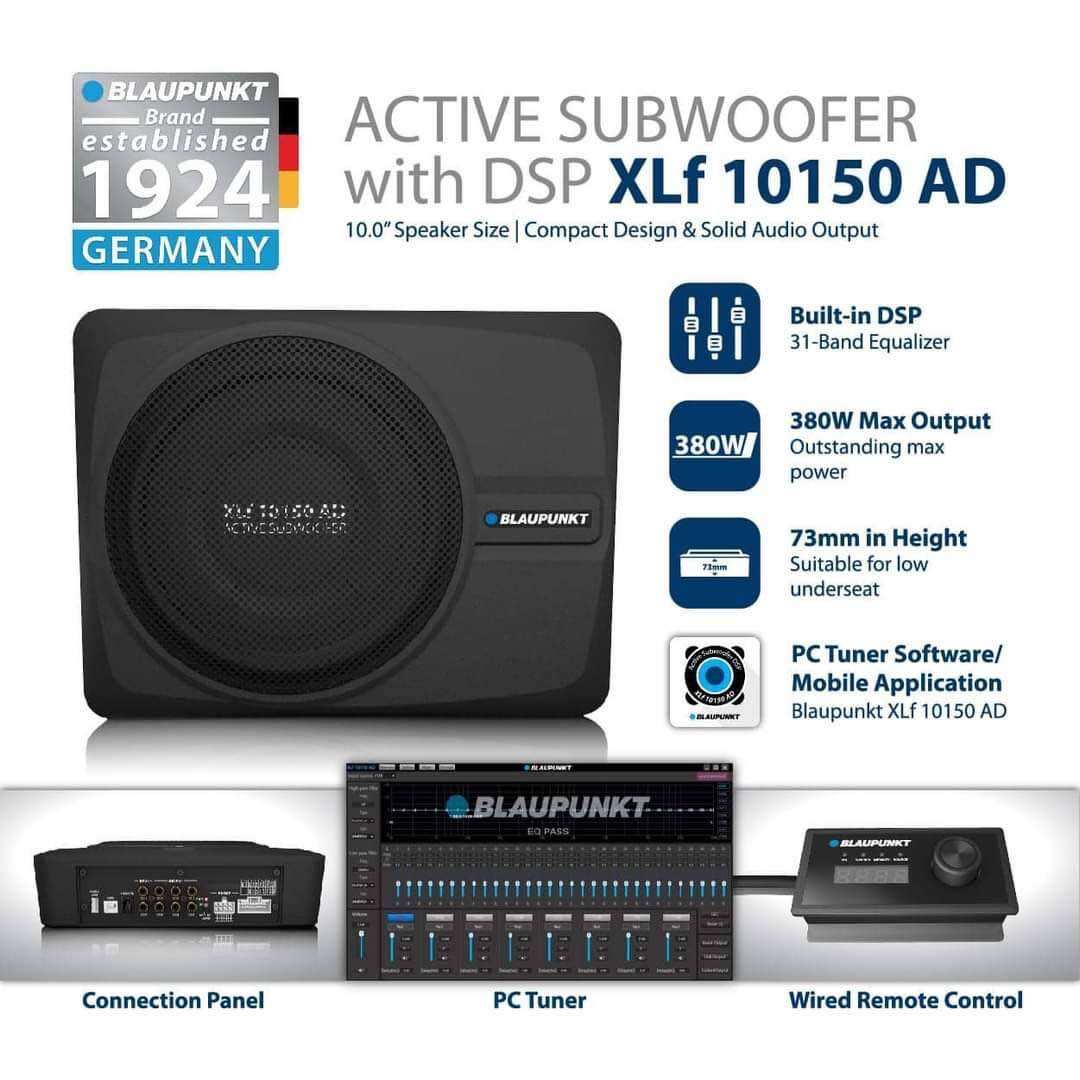 BASSBOX BLAUPUNKT XLf 10150 AD - Caraudio Hifi - ThaiPick