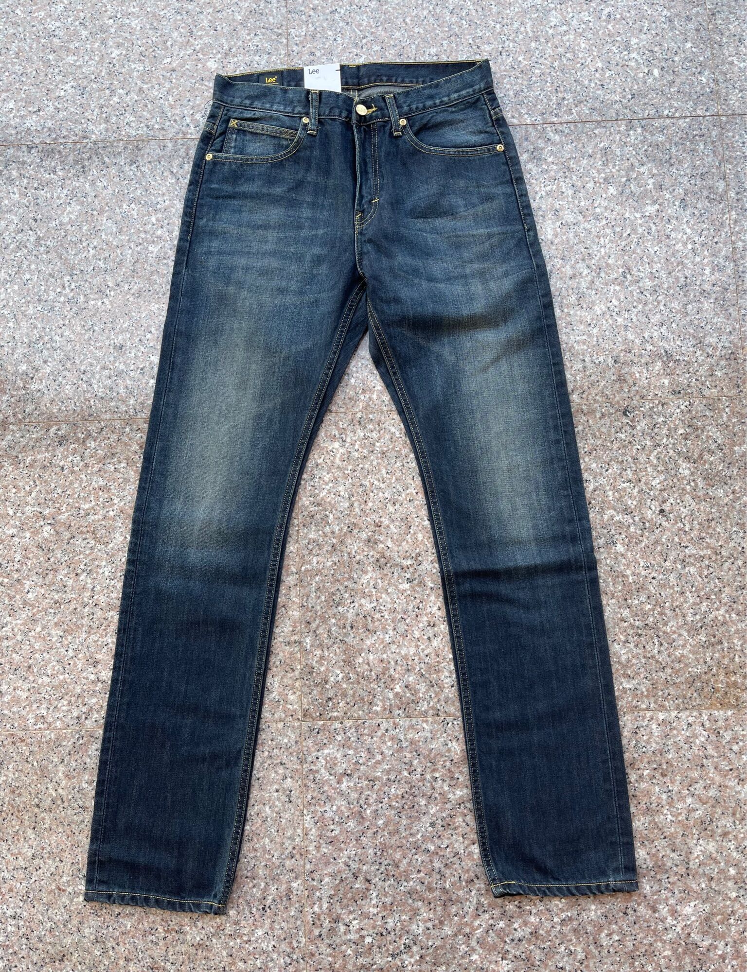 รุ่นขายดี????Lee 747 zed กางเกงยีนส์ชาย สียีนส์ฟอก ไม่ยืด ขากระบอก ...